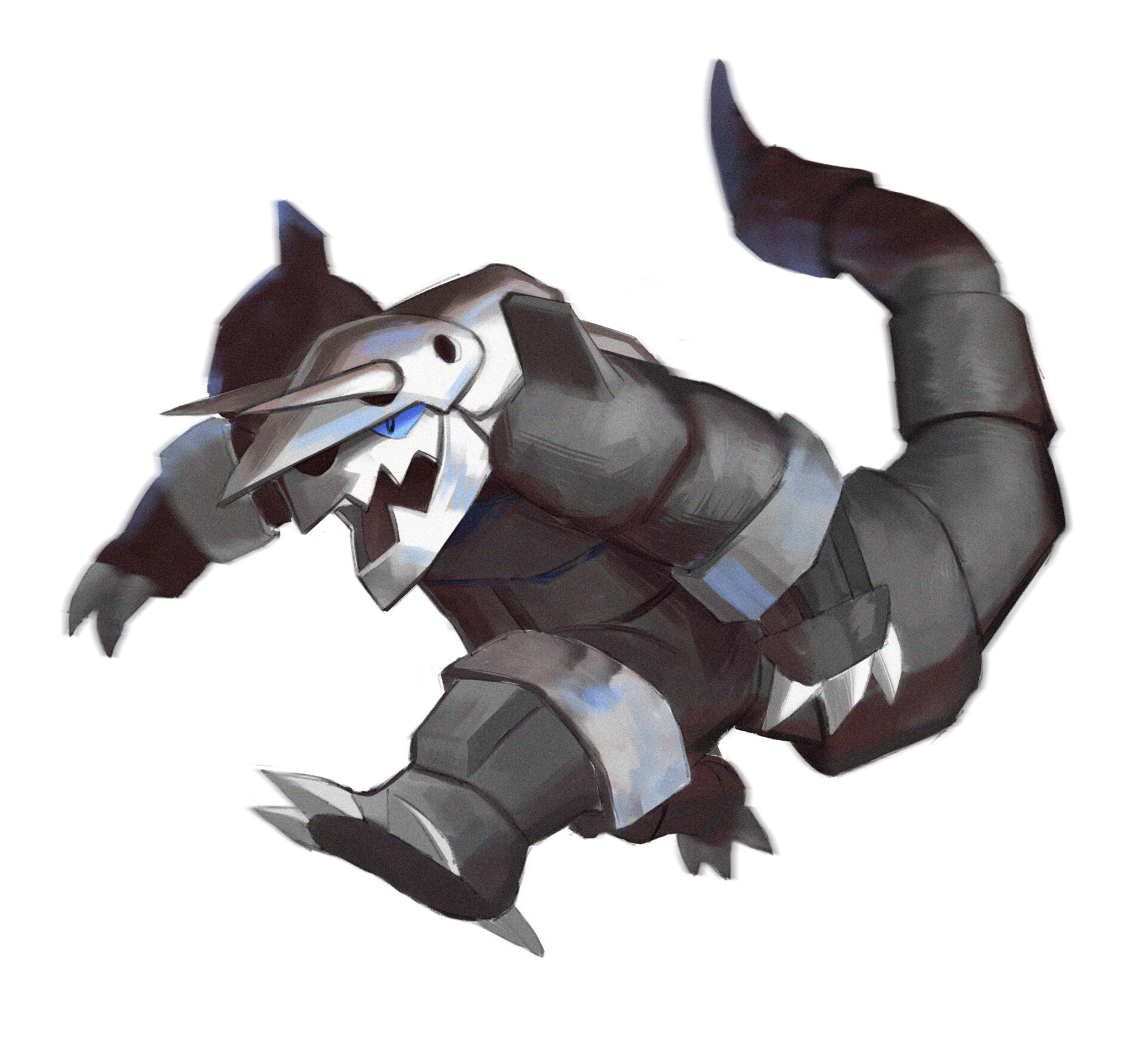 ArtStation - Aggron, Pokemon