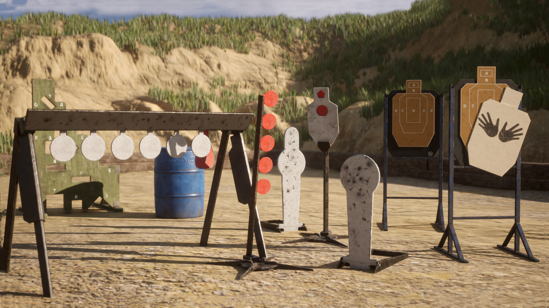 ArtStation - Tactical Targets - Dynamic and Reactive Shooting Range Targets