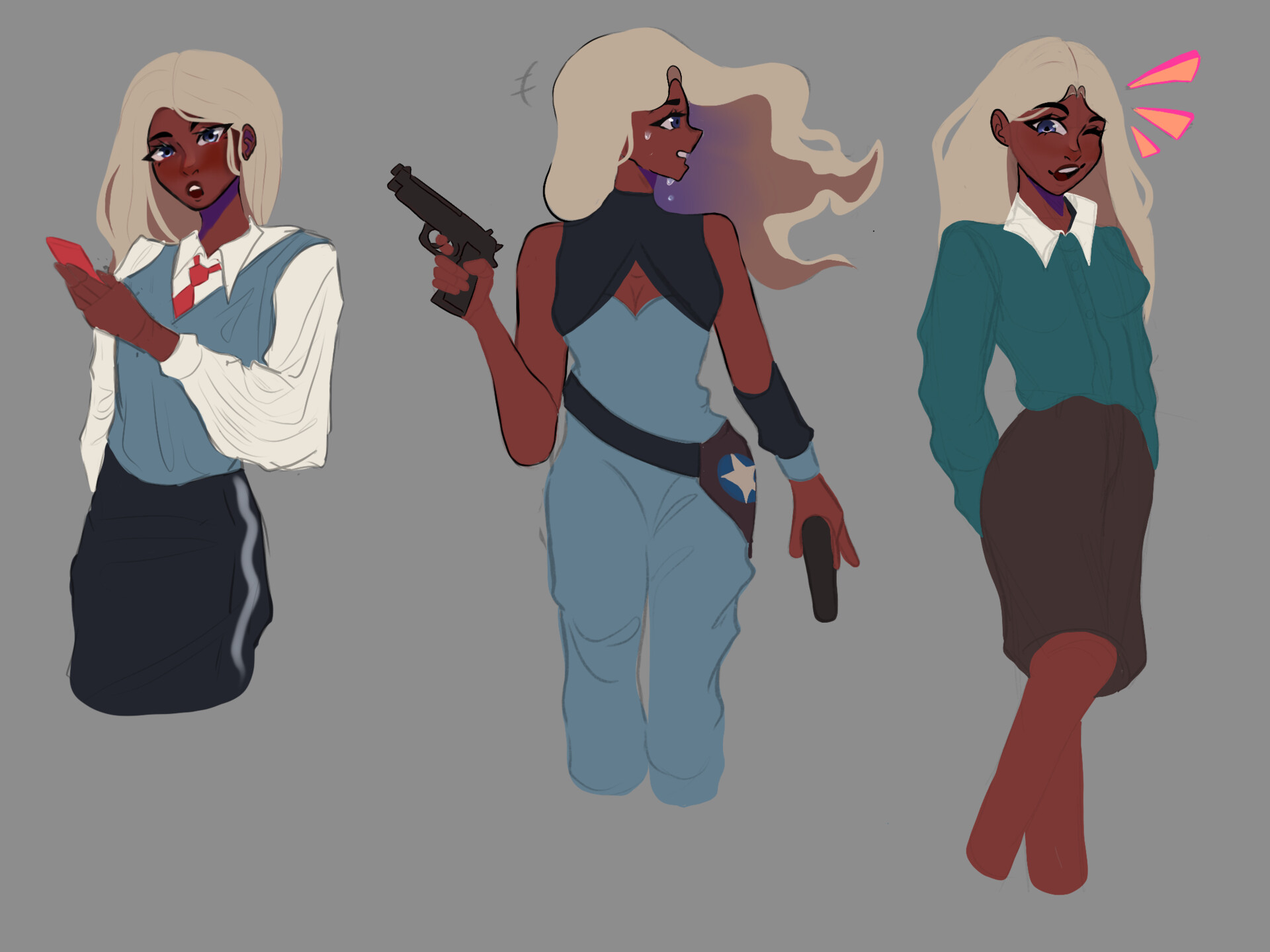 ArtStation - Marvel Sharon Carter