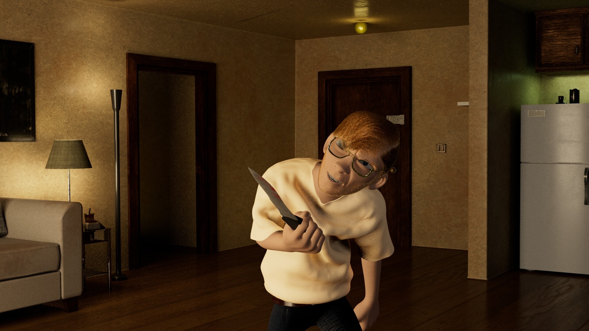 ArtStation - "JEFFREY DAHMER" 3d production