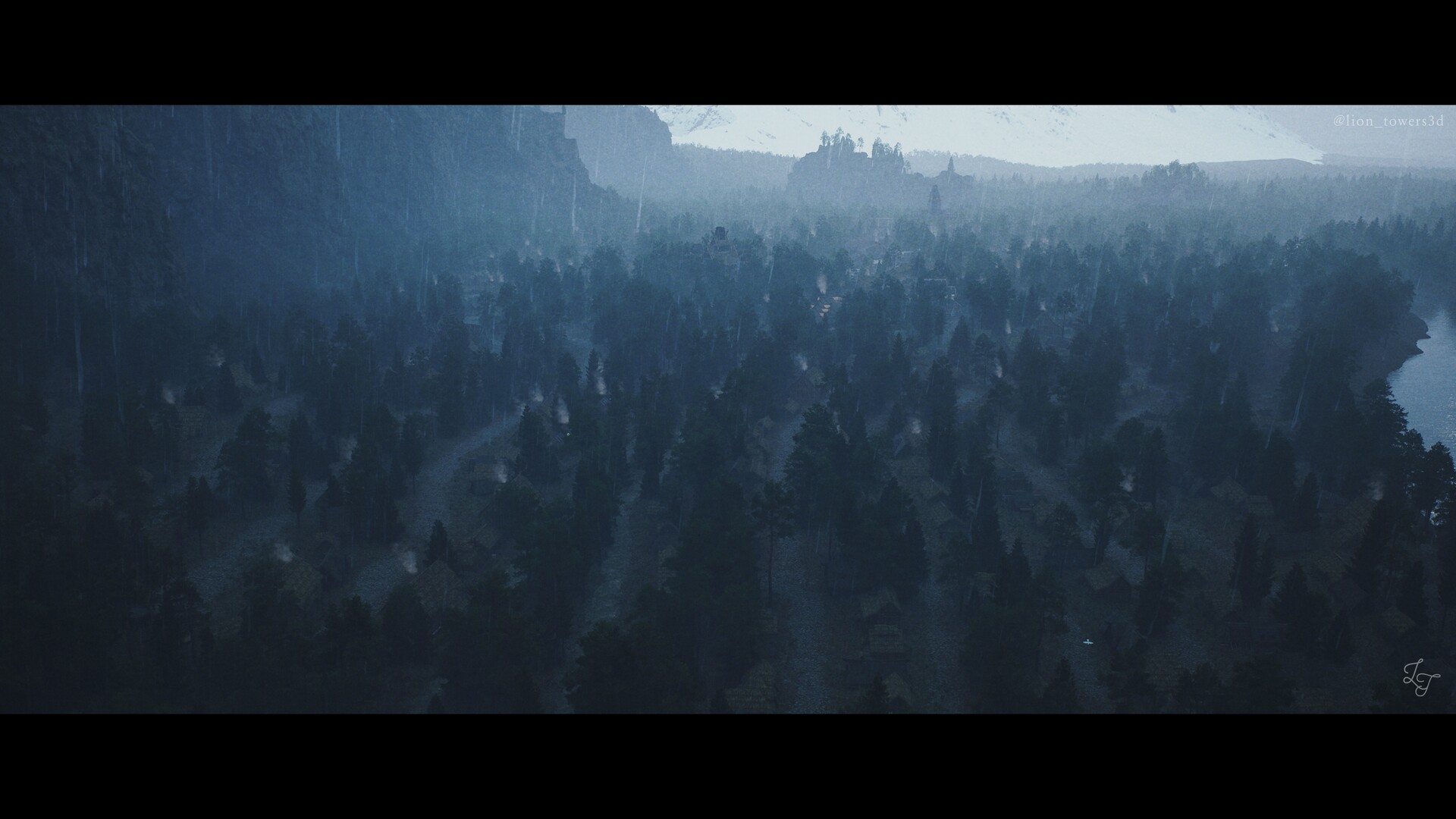 L. Torres - The True Scale of Falkreath: Skyrim in UNREAL ENGINE 5!