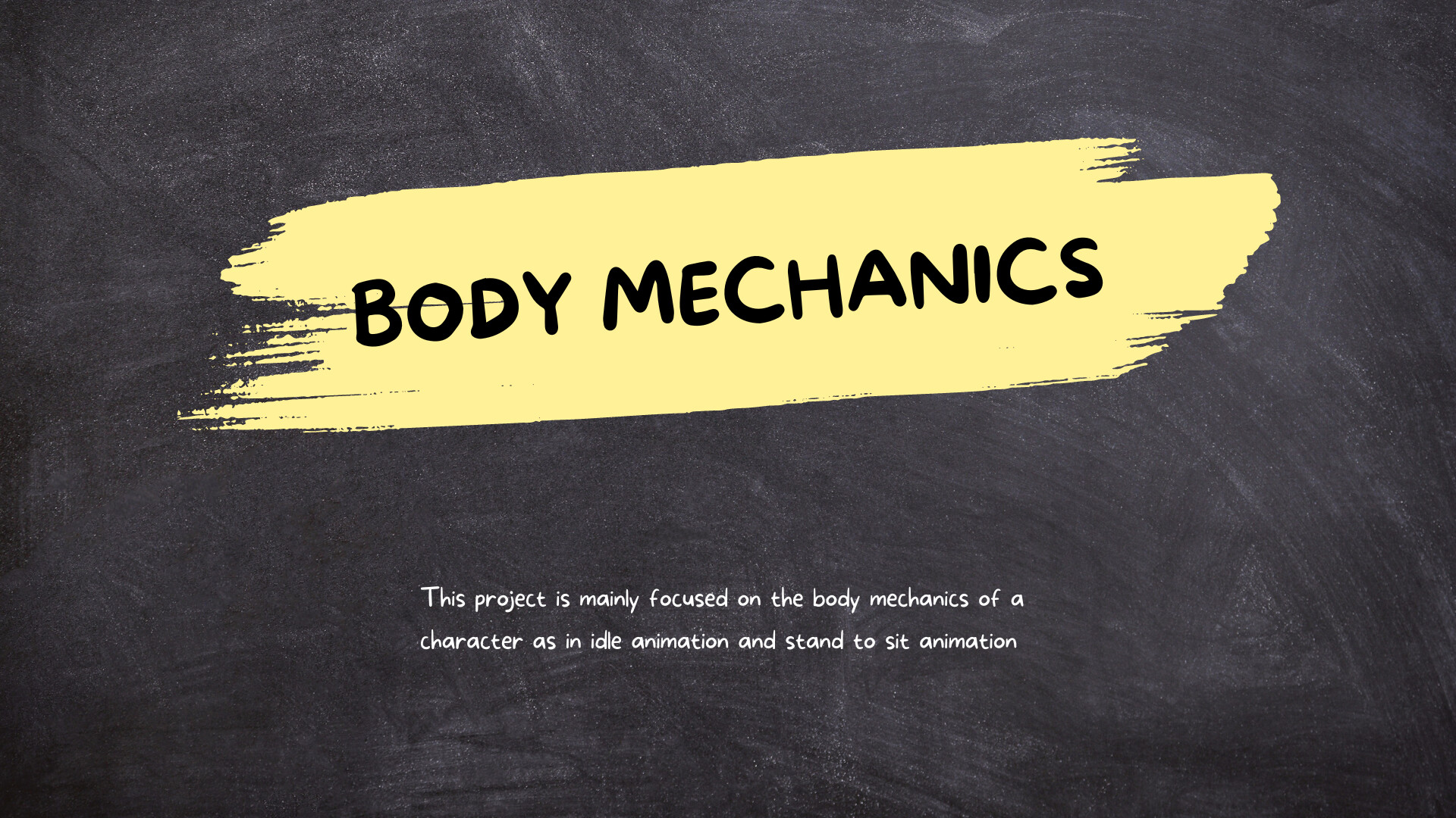 ArtStation - Body Mechanics