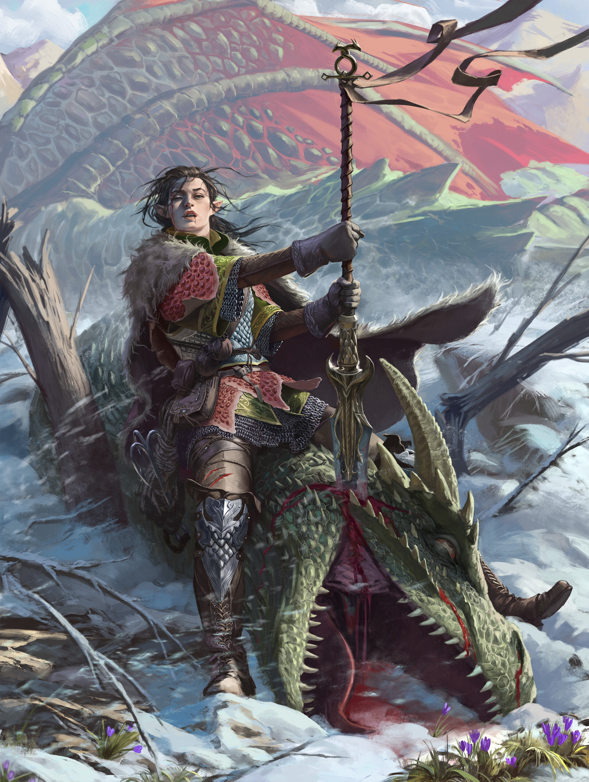 ArtStation - Dragon hunter