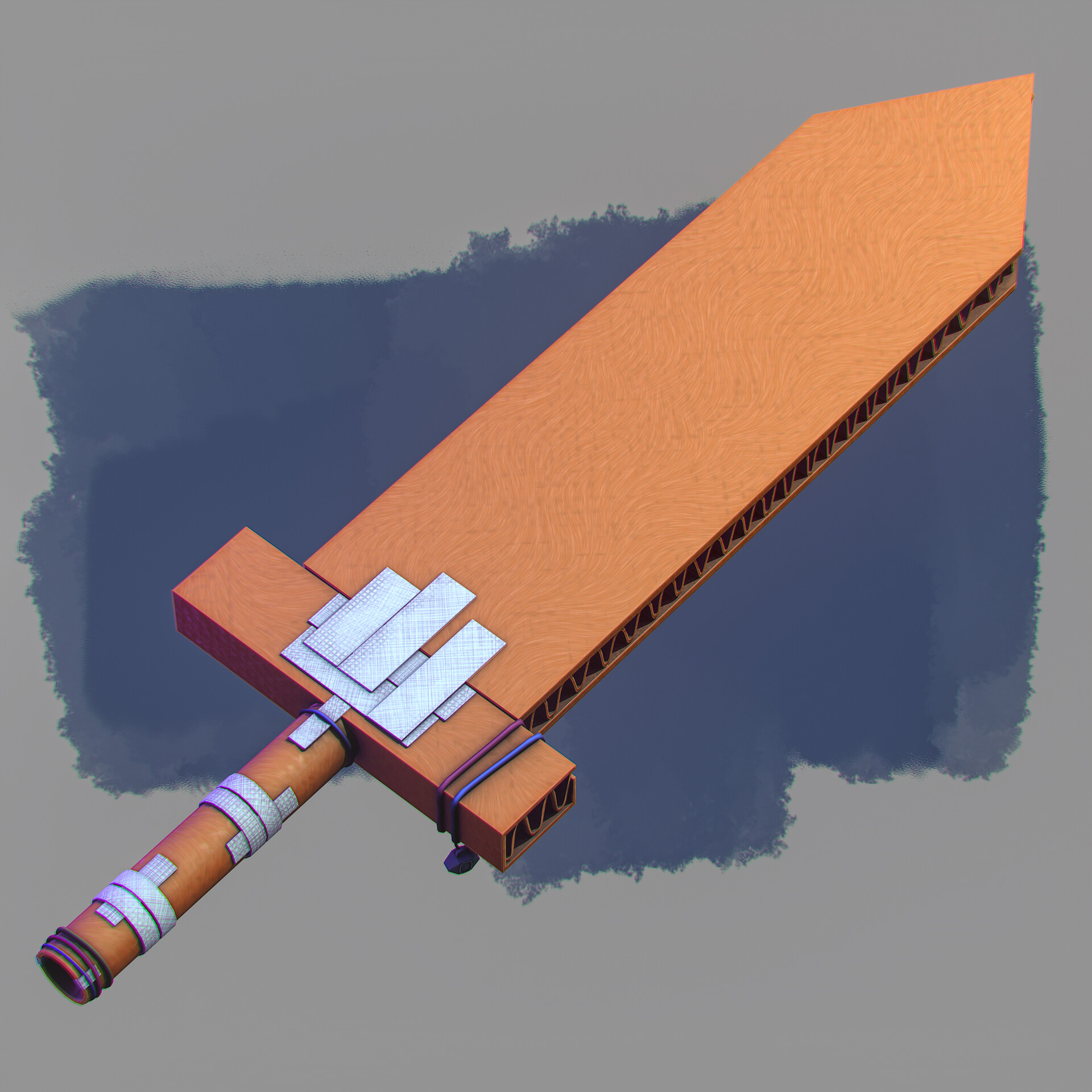 ArtStation - Cardboard sword