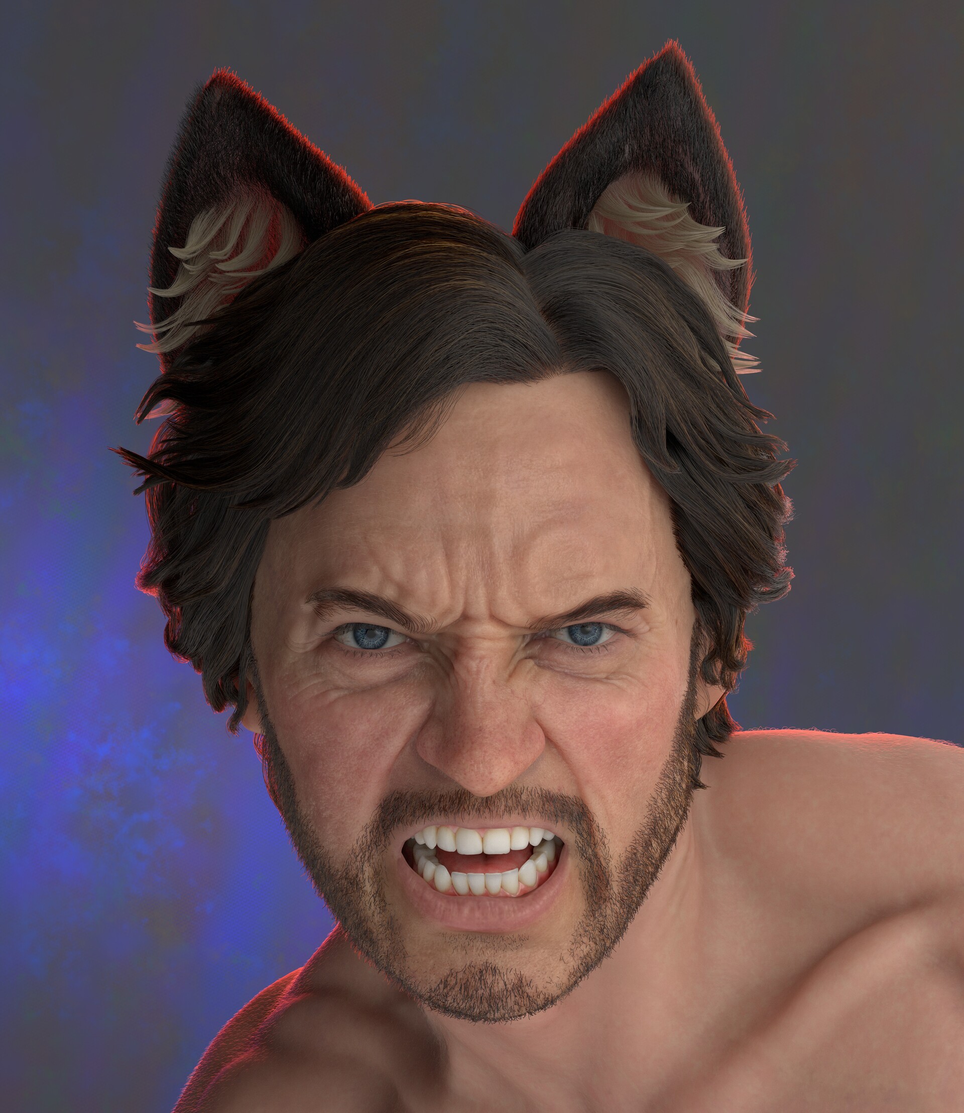 ArtStation - Angry Wolverine