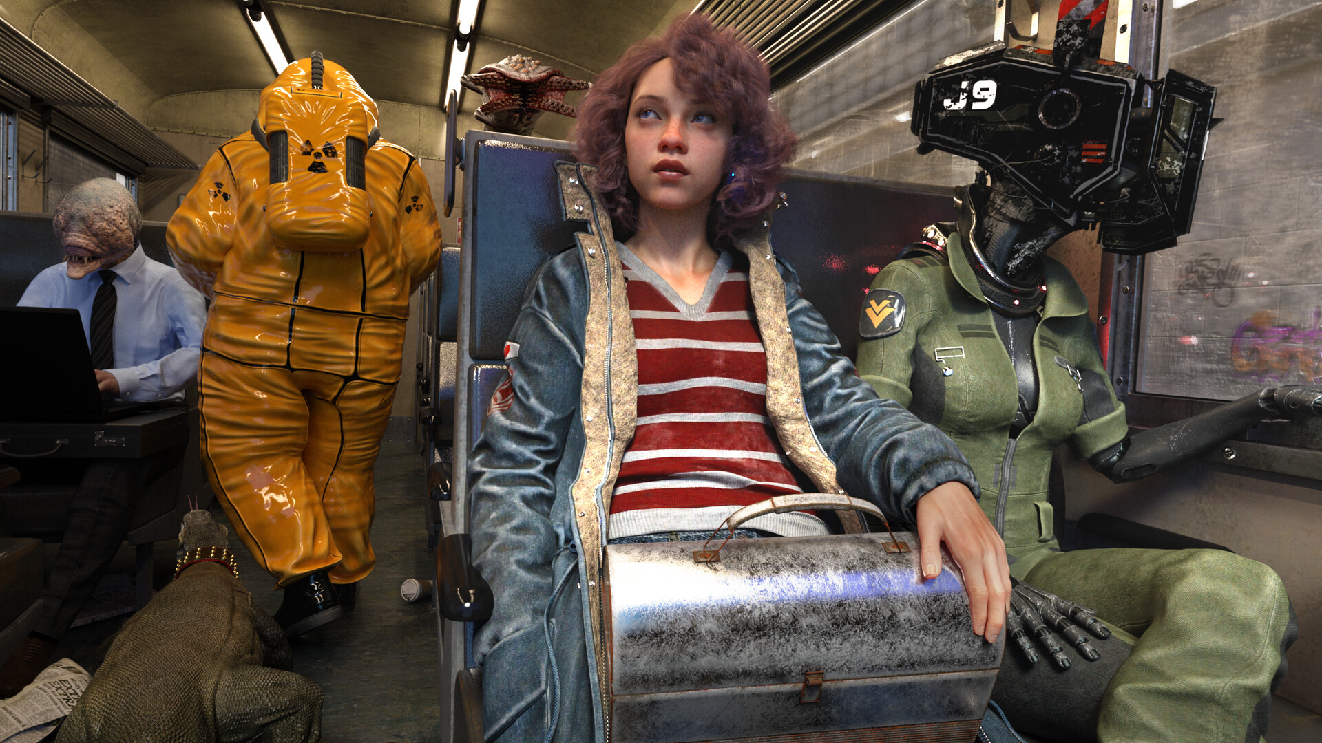 ArtStation - The Morning Commute