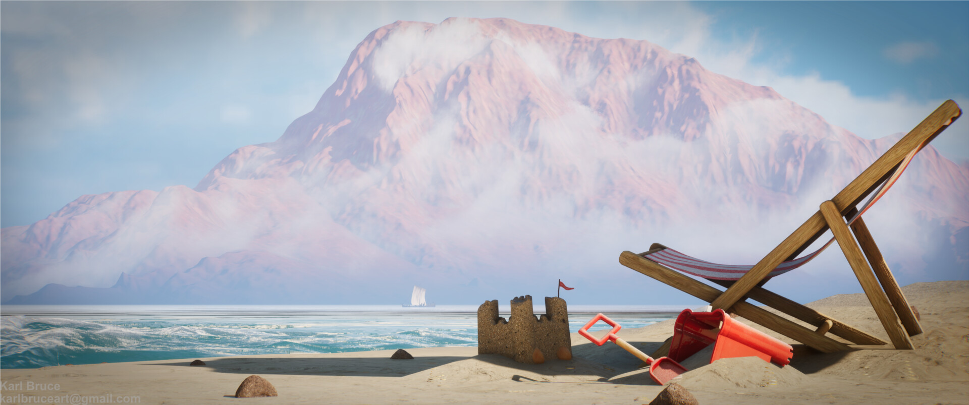 Karl Bruce - Beach Day Props