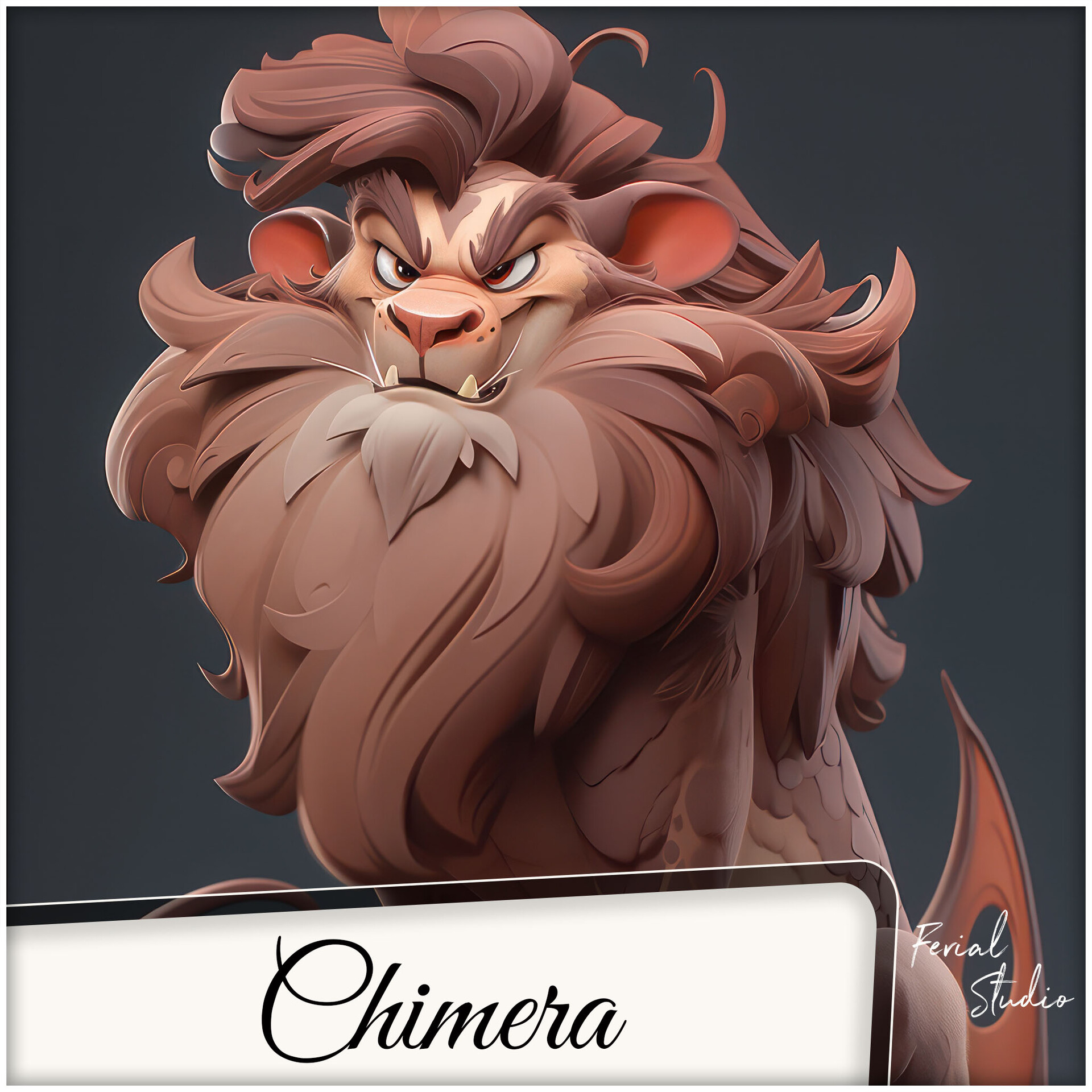 ArtStation - 🔹210 Chimera - Stylized Character Reference Image Pack v ...
