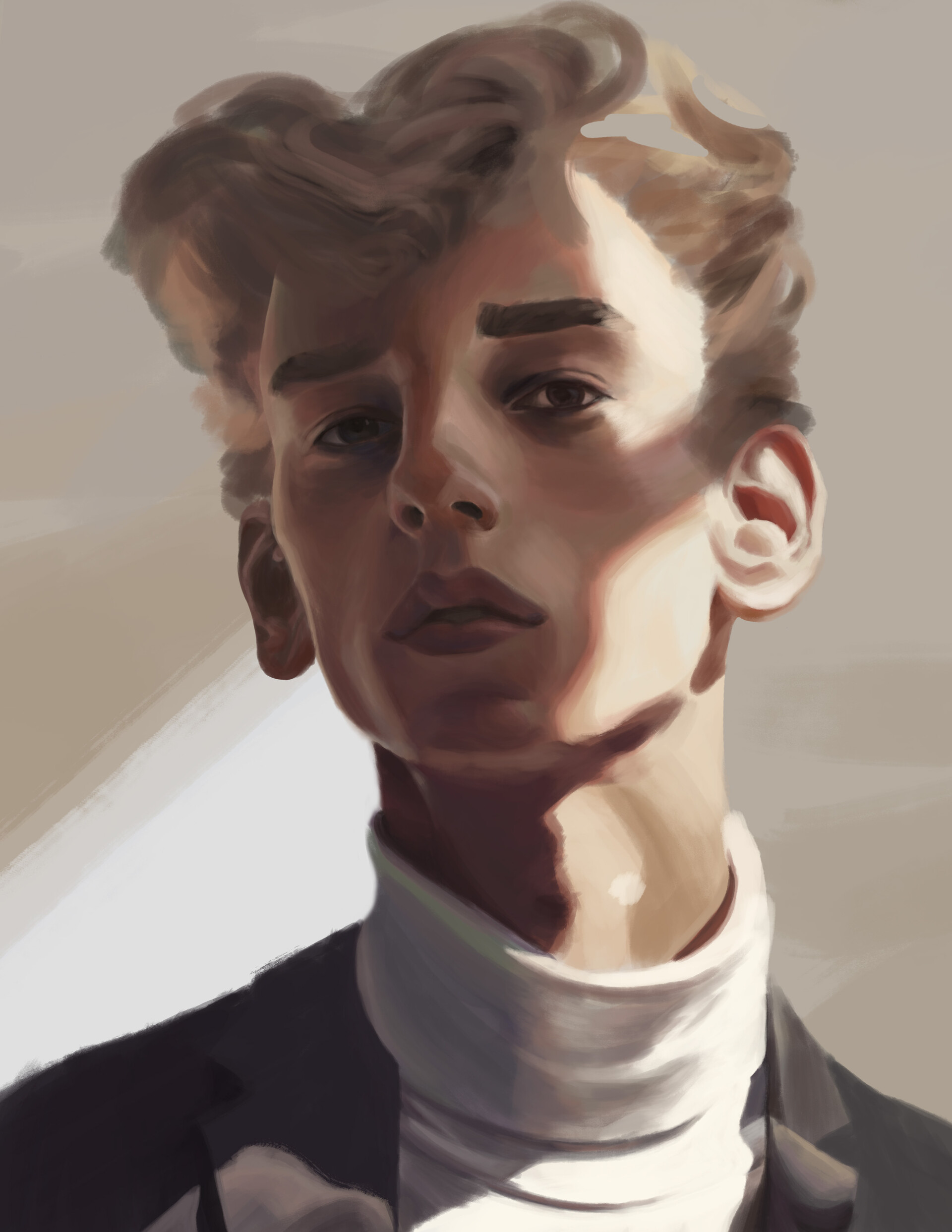 ArtStation - Portrait Color Study 3