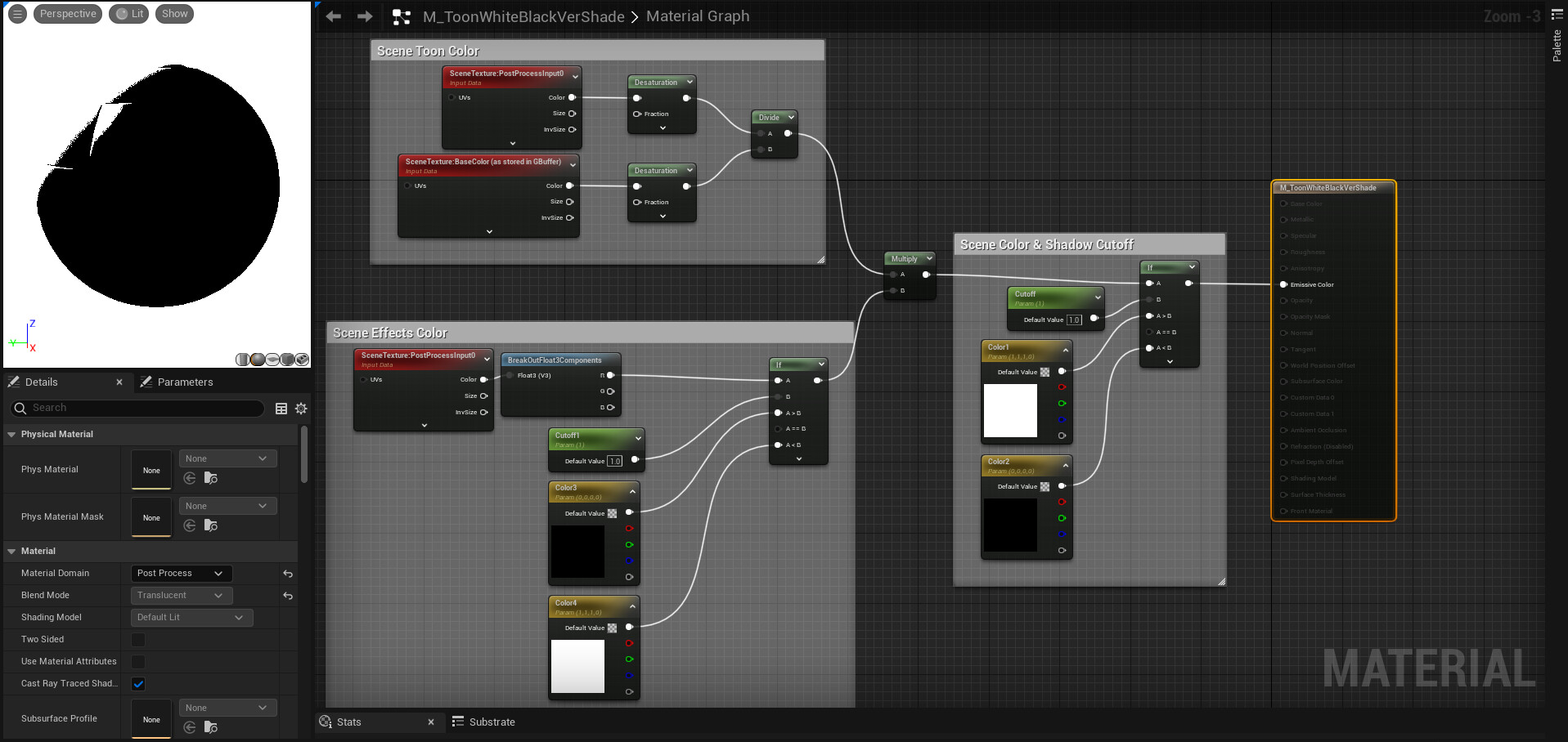 De Andre Martin - Real-Time Impact Frames (Unreal Engine)
