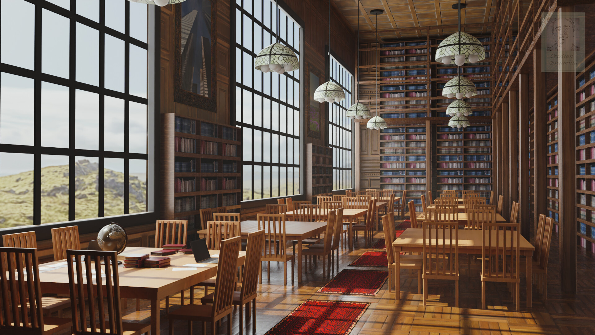 ArtStation - The Library