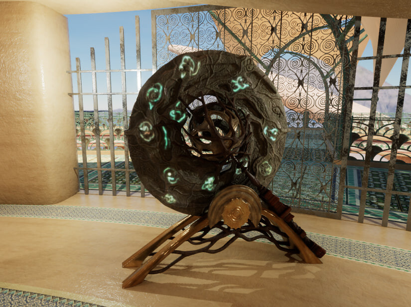 ArtStation - Game Prop: doomsday calendar