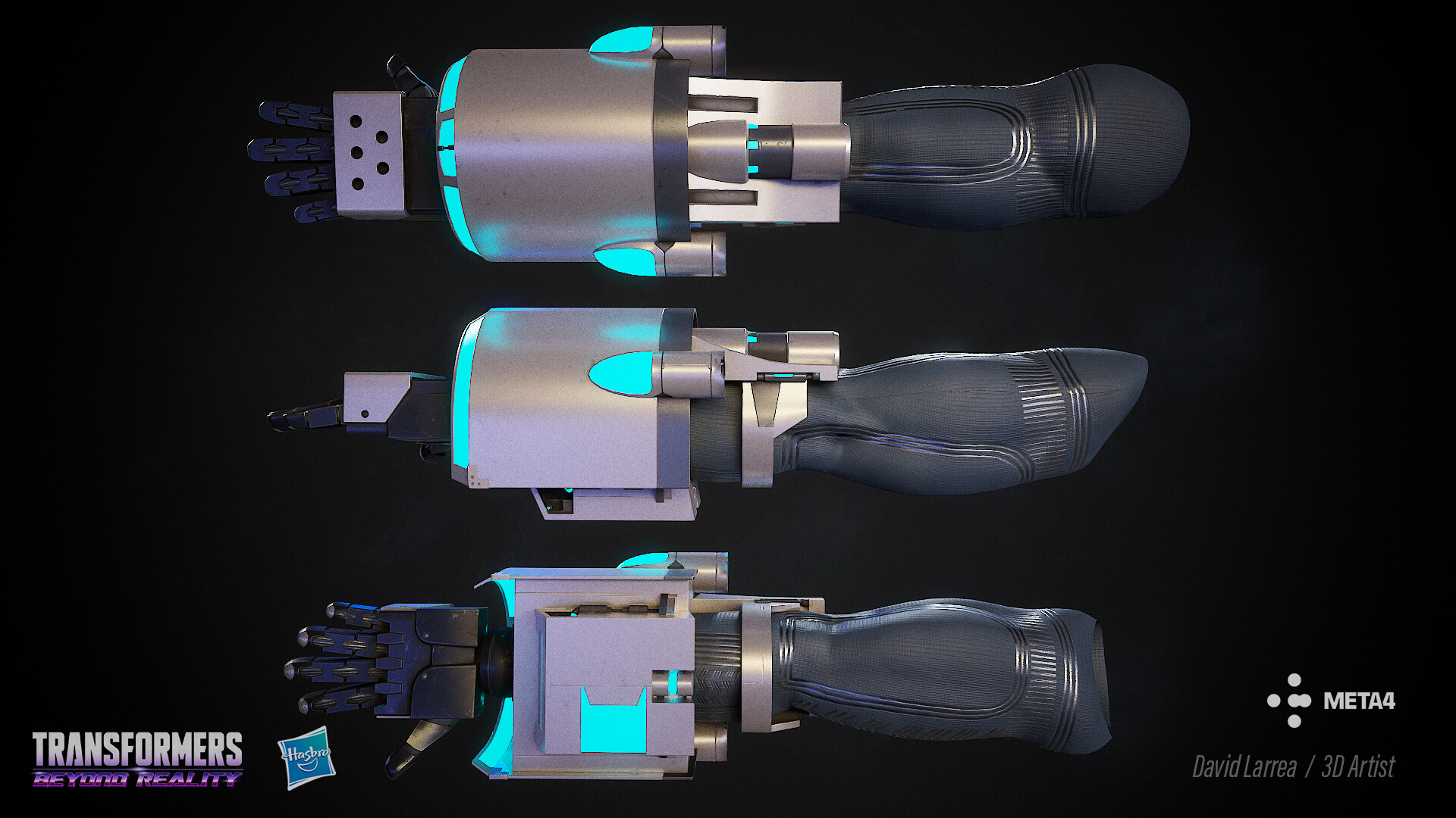 David Larrea - PLAYER'S EXOSUIT ARMS - AGILE: Transformers Beyond Reality