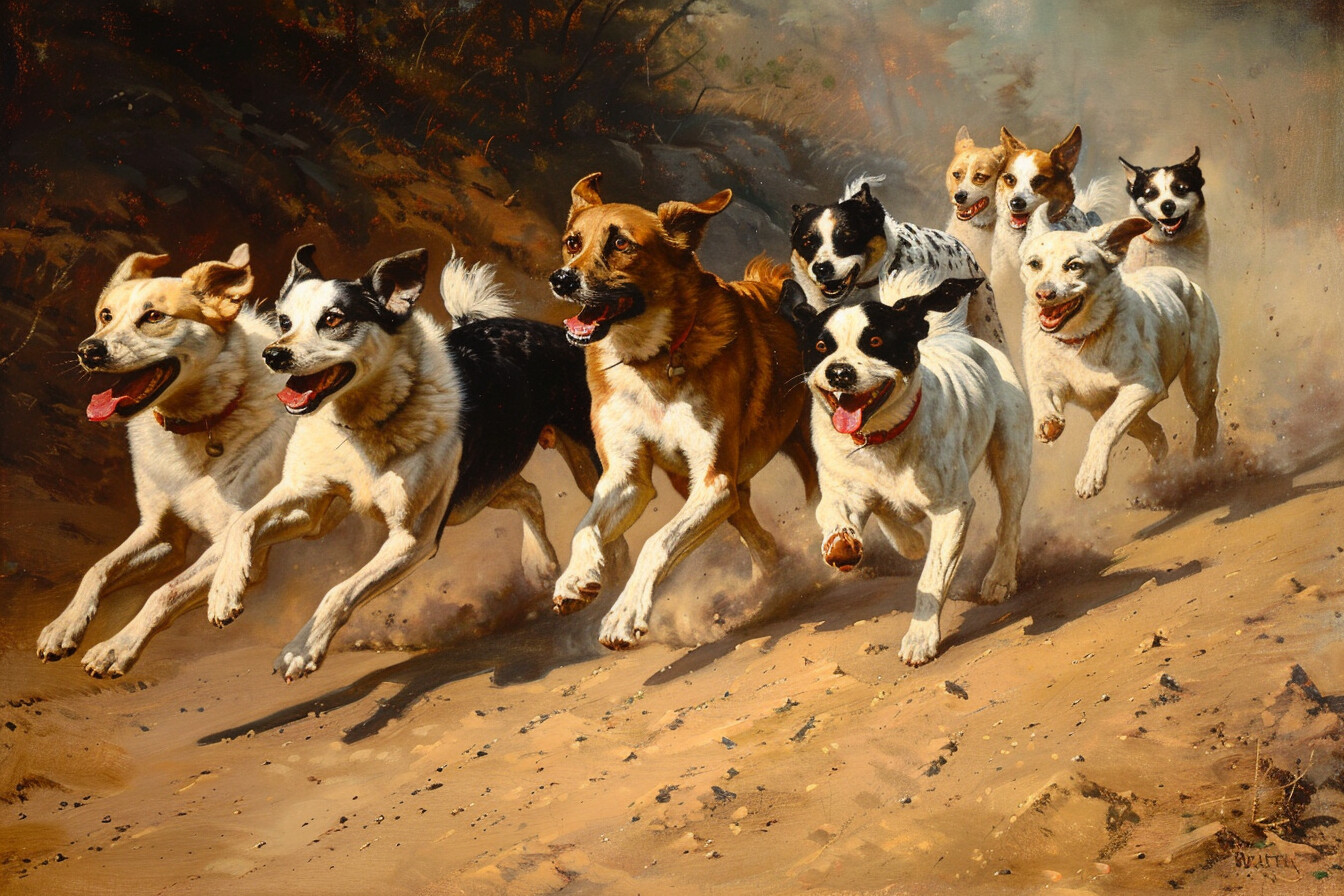 Dreams in Frames - Dog Race