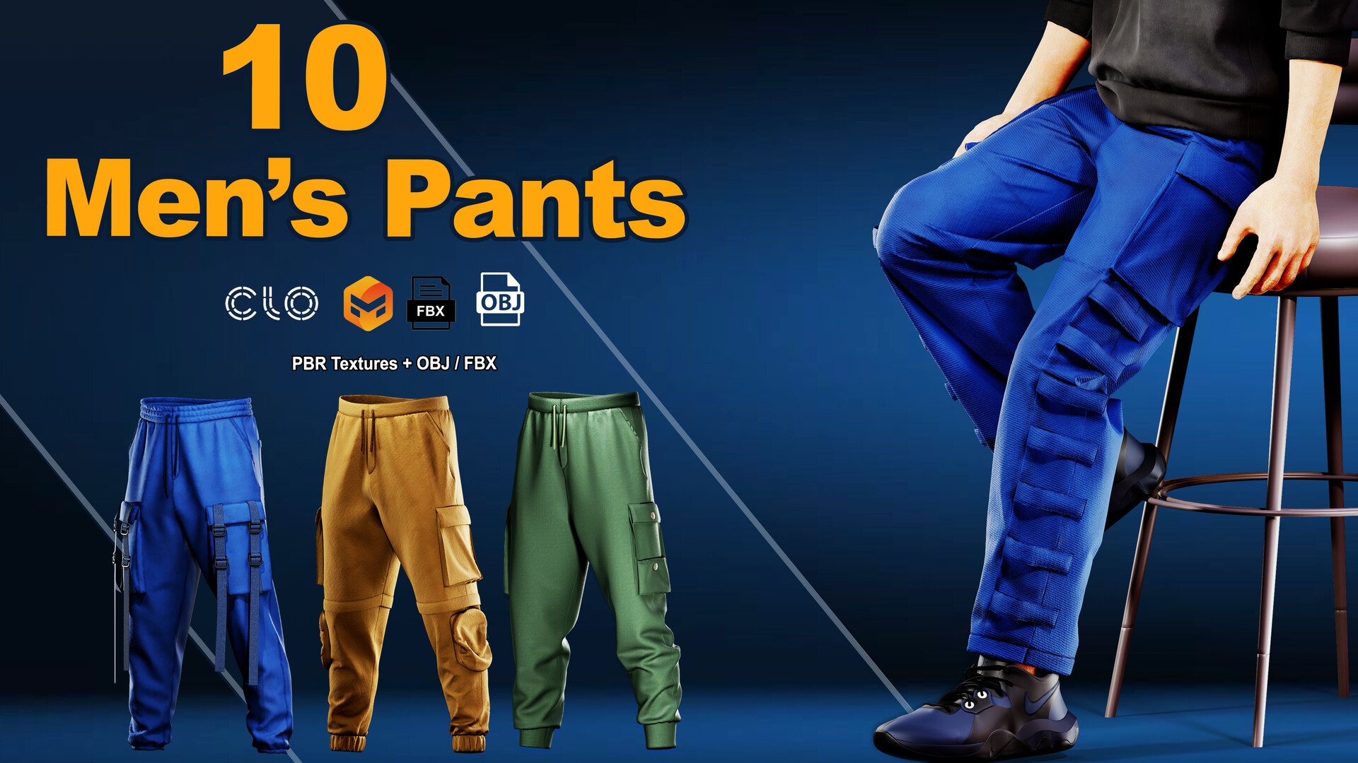 ArtStation - Man's Pants