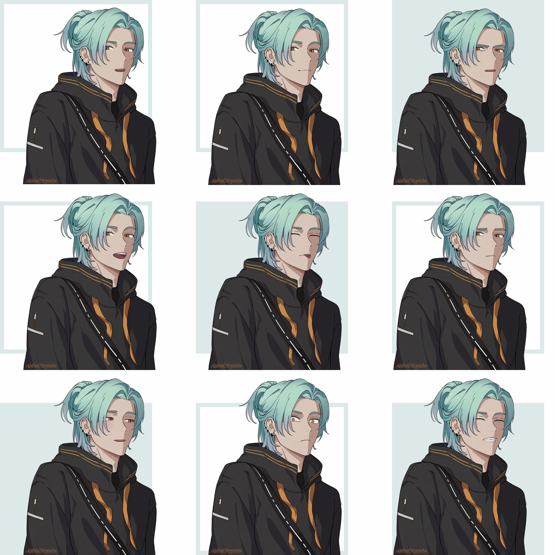 ArtStation - Cipher Expression Sheet