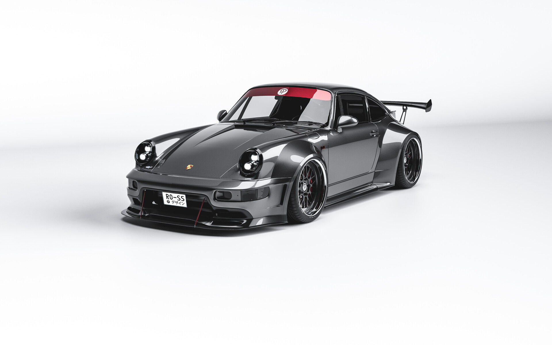 ArtStation - Porsche 911 (964) Widebody