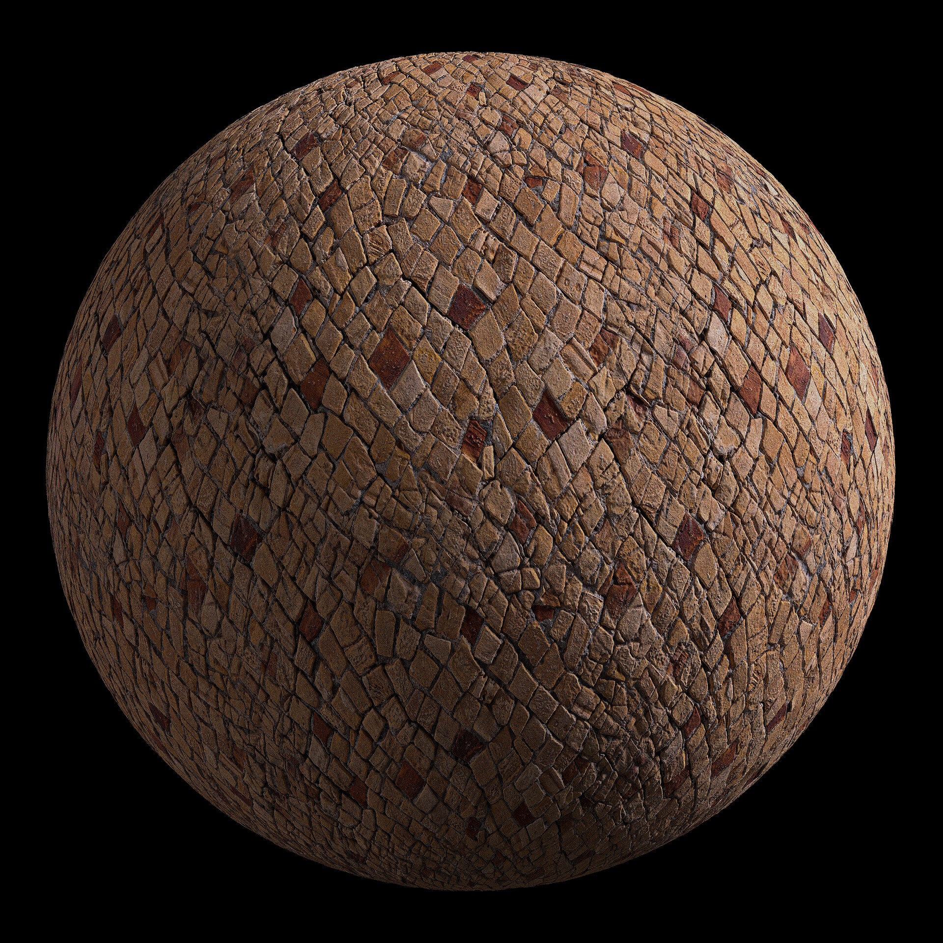 ArtStation - Cobblestone 4K PBR Textures from a Single Image ...