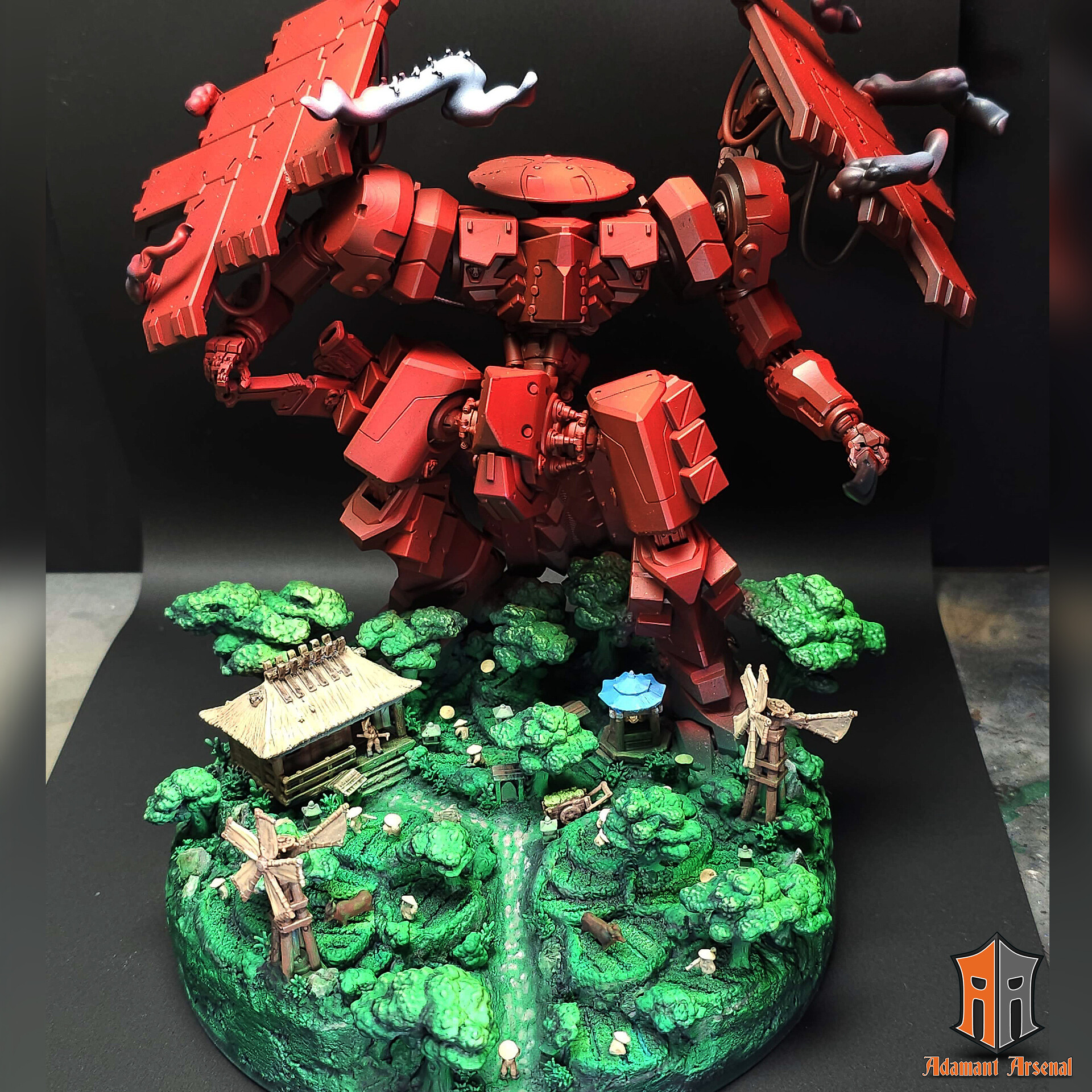 Fabian Krauser - Tranquil Terraces - 3D printing diorama set