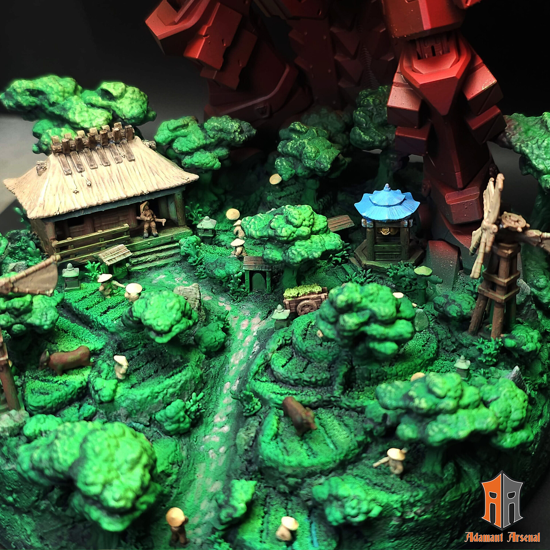 Fabian Krauser - Tranquil Terraces - 3D printing diorama set