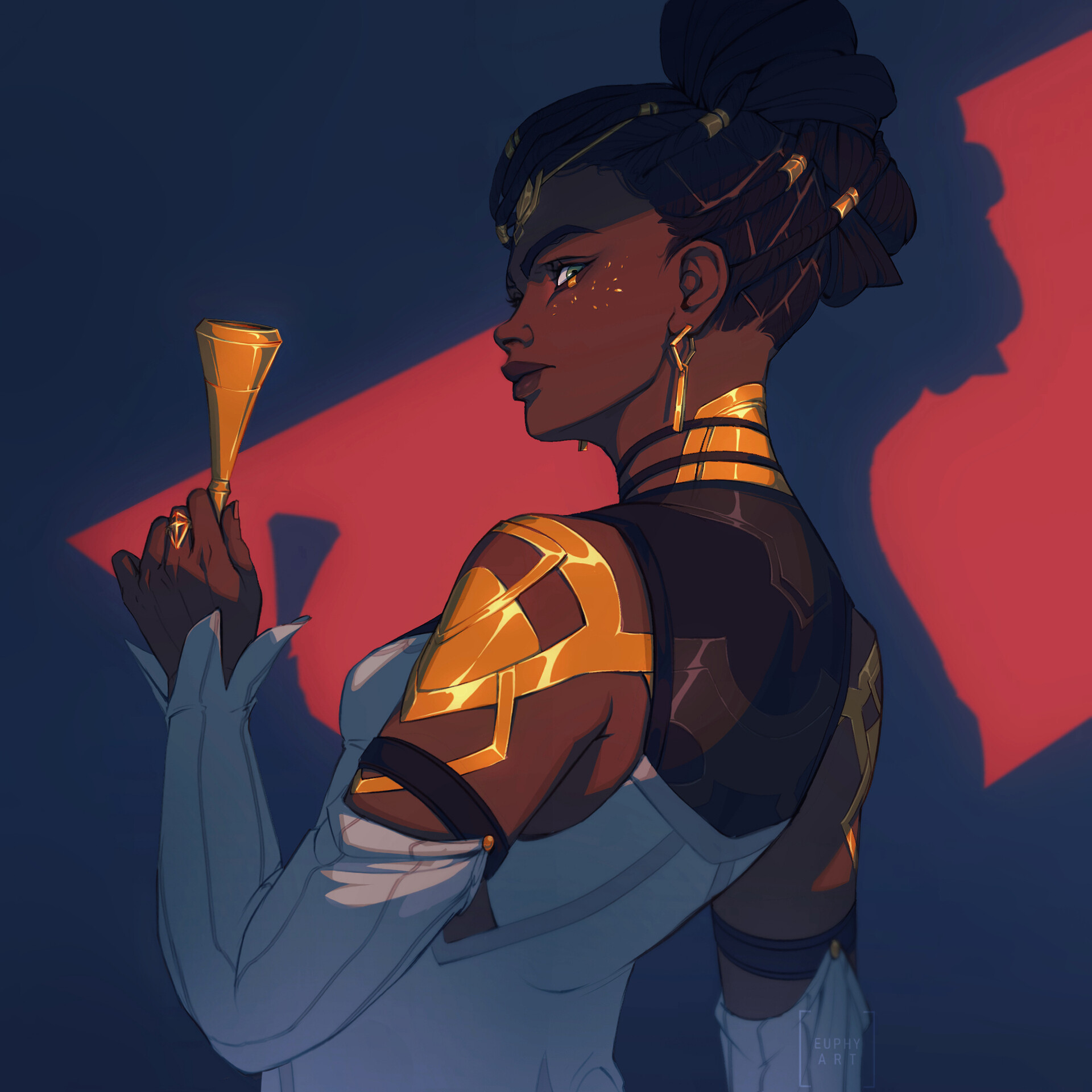 Artstation Mel Medarda Arcane