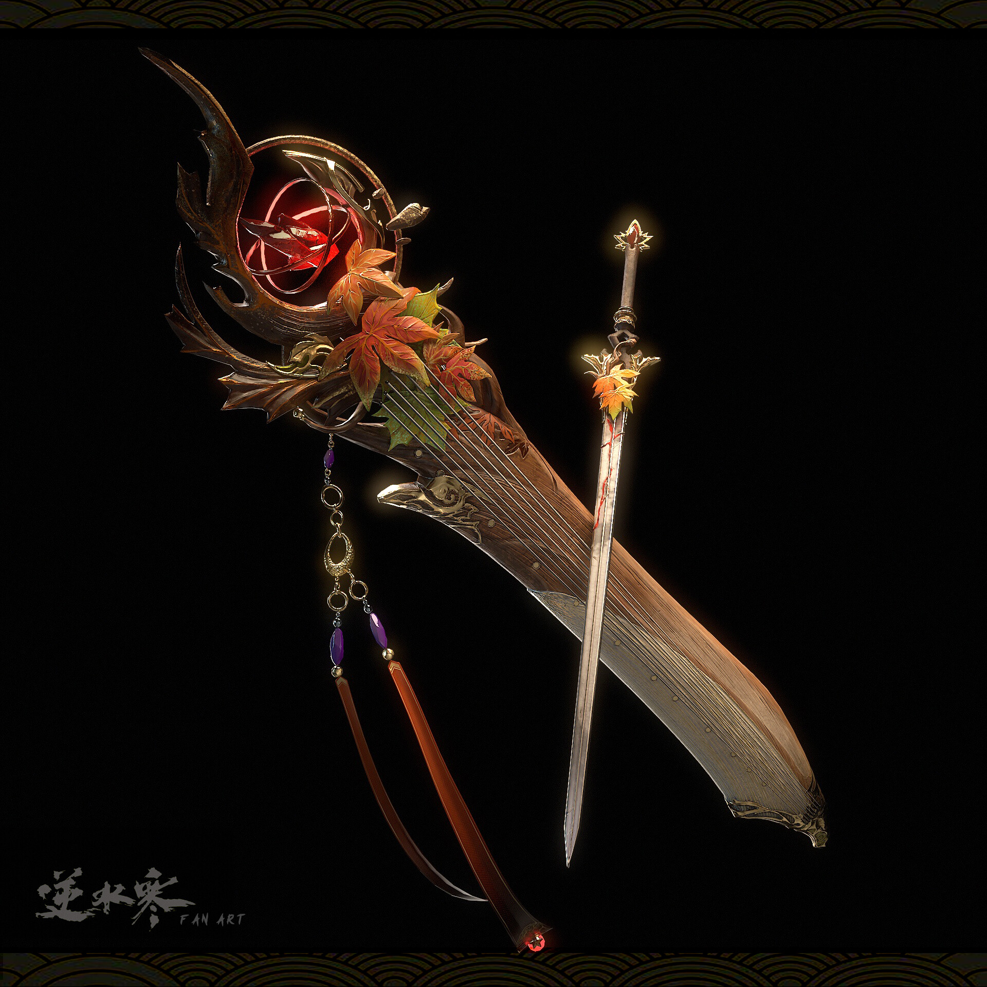 ArtStation - ancient-zither 网易雷火训练营