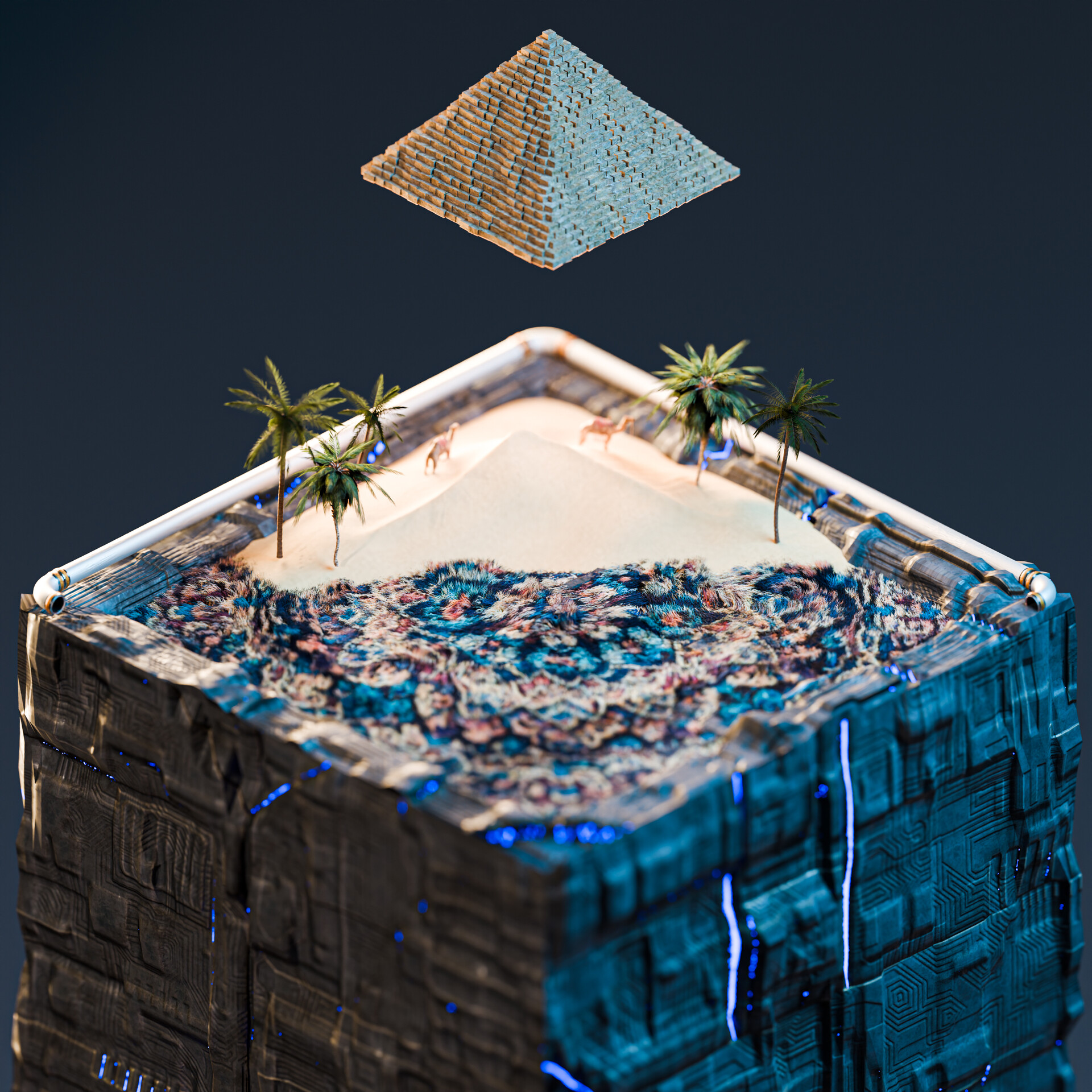 ArtStation - default cube upgraded