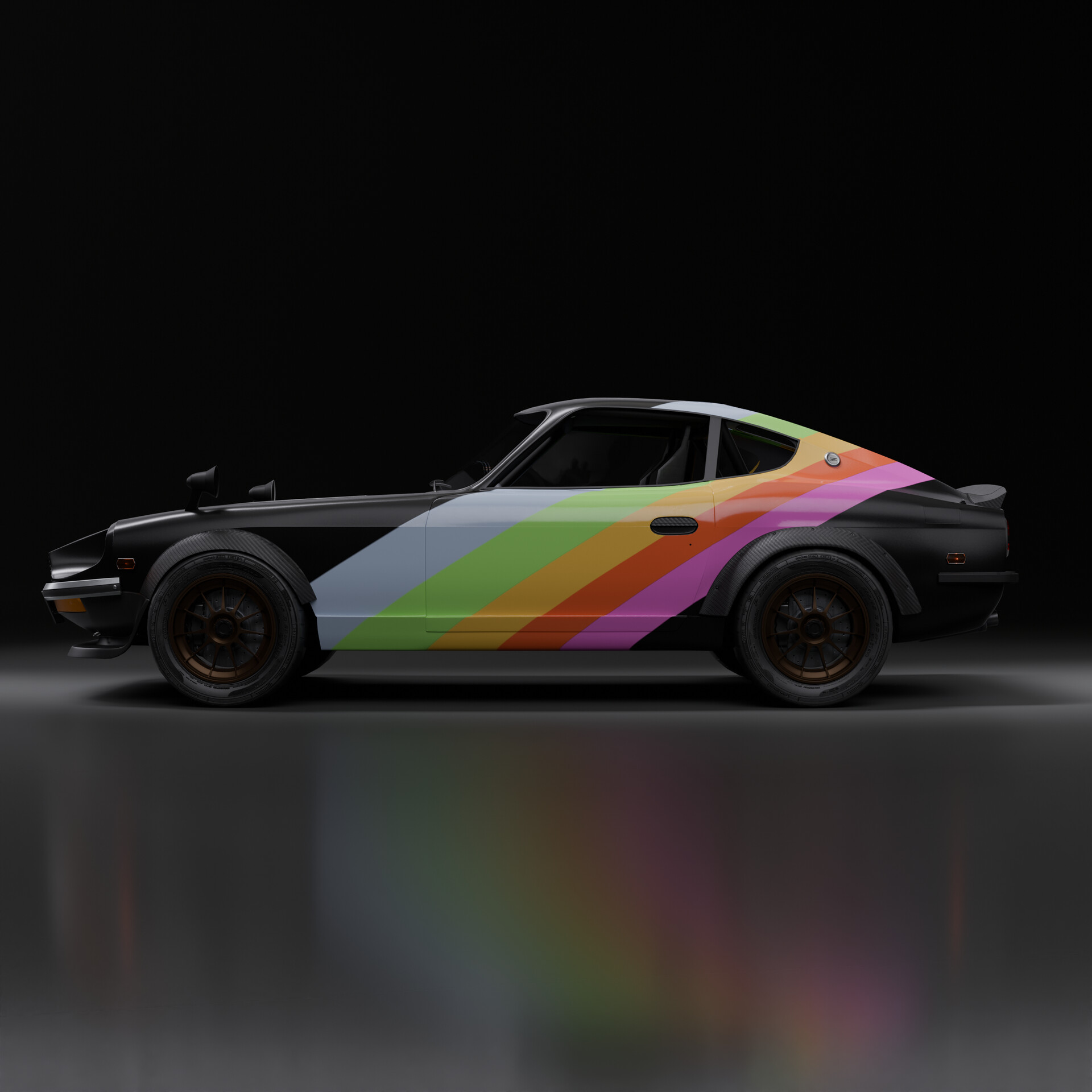 ArtStation - Datsun 240z