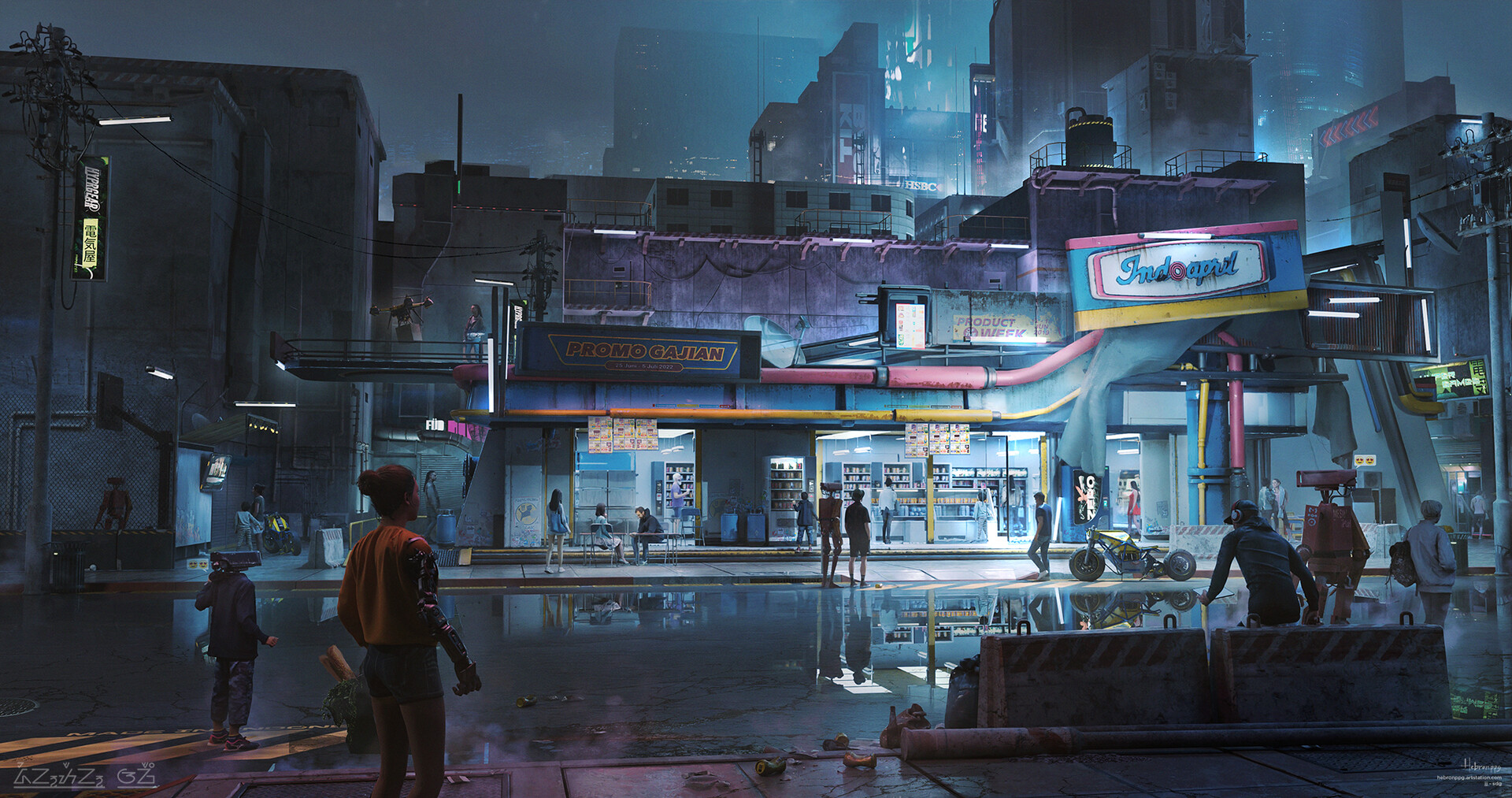 ArtStation - Indoapril 2069 | Personal Works