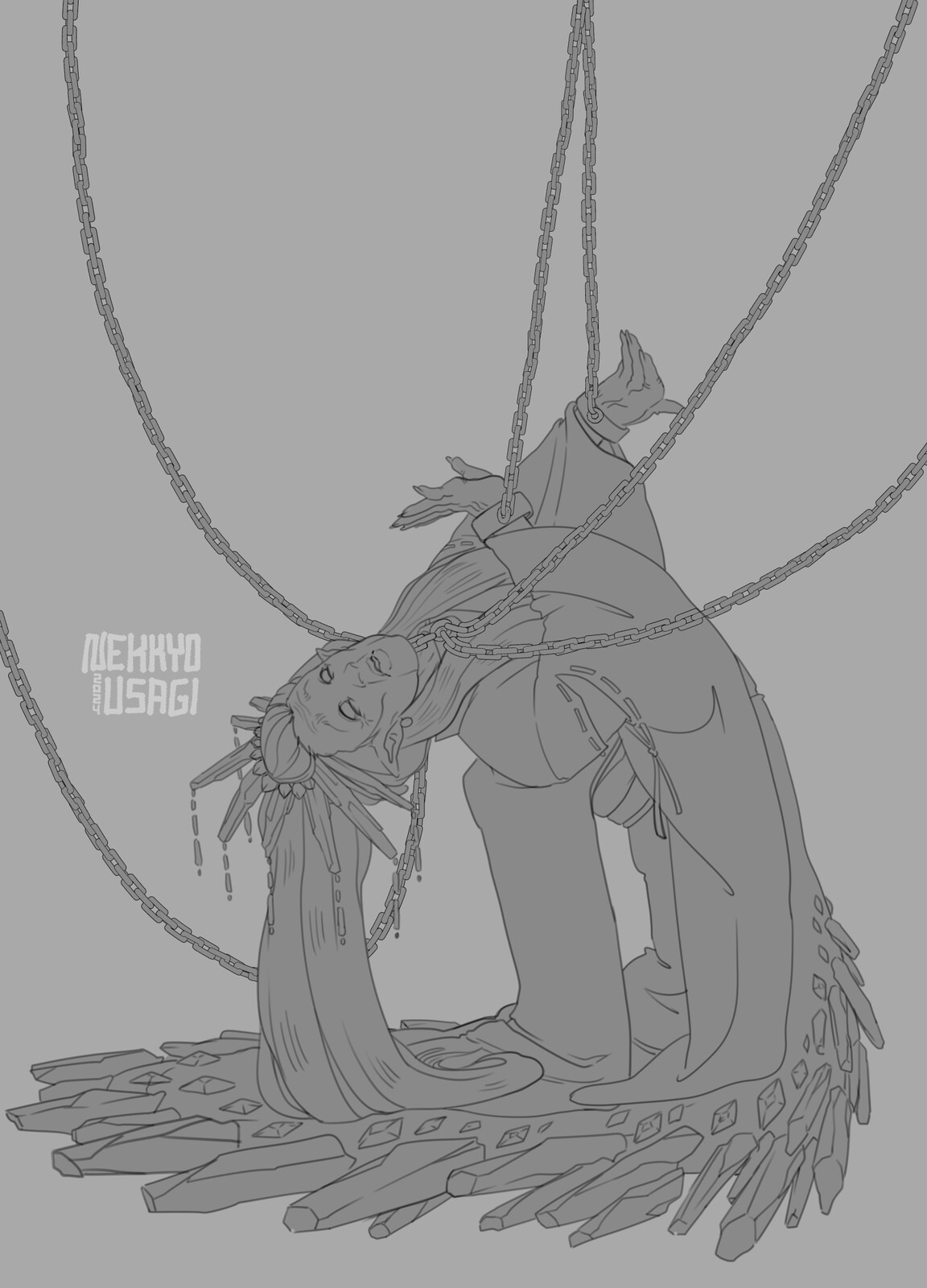 Nekkyo Usagi - Shimo - GxK Human Version Redesign