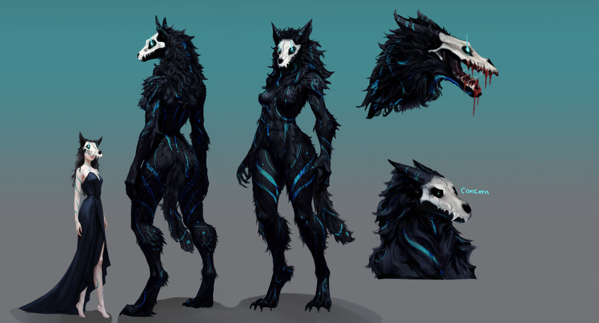 ArtStation - Atira - The Wolf