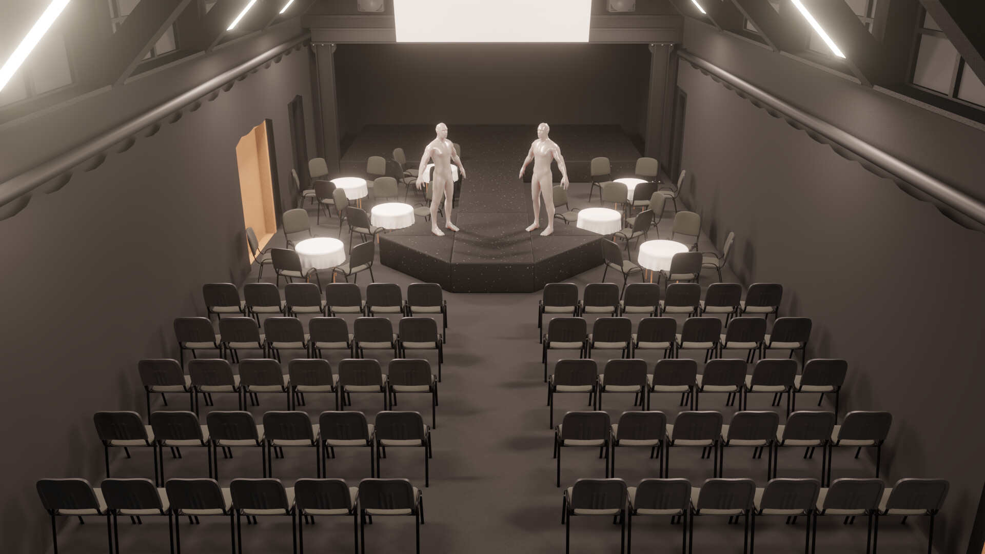 ArtStation - preparing theatre show (stage management)
