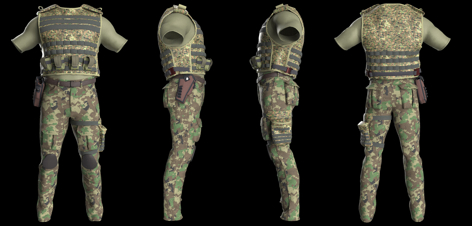 ArtStation - Soldier Outfit