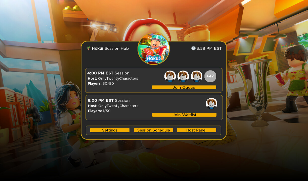 ArtStation - Hokui Session Hub [ CONCEPT ]