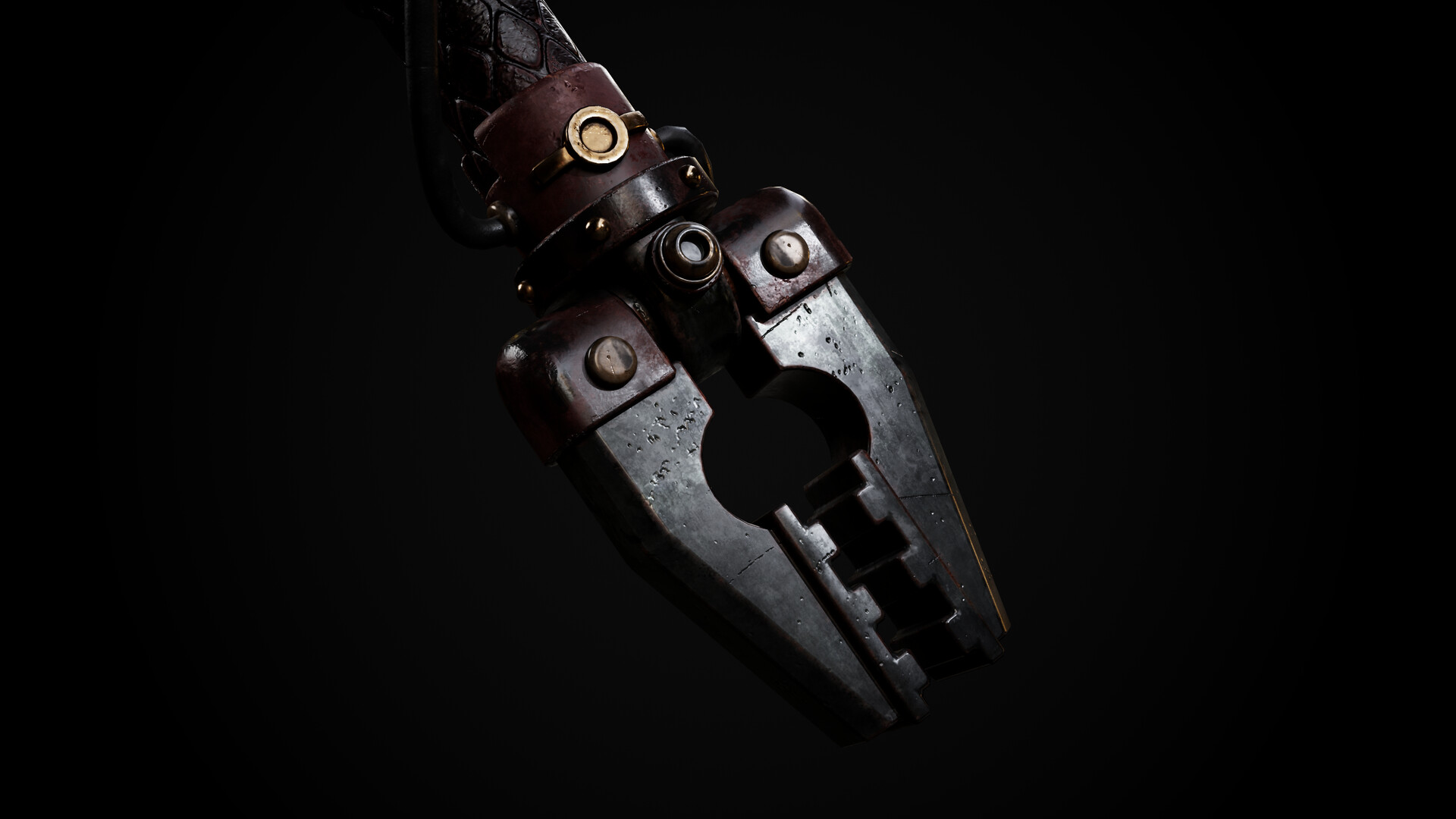 Volodymyr Tarasenko - Adeptus Mechanicus Power Axe - Warhammer 40 000