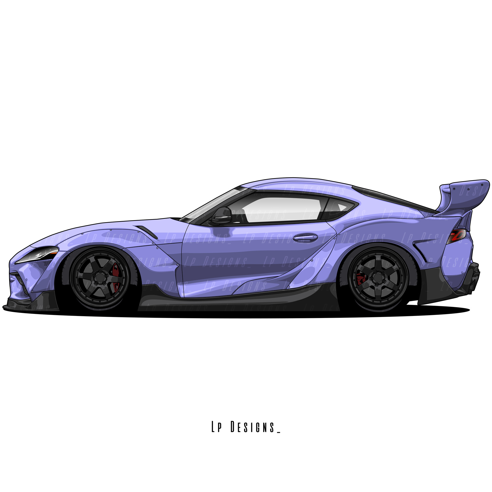 ArtStation - Toyota Gr Supra