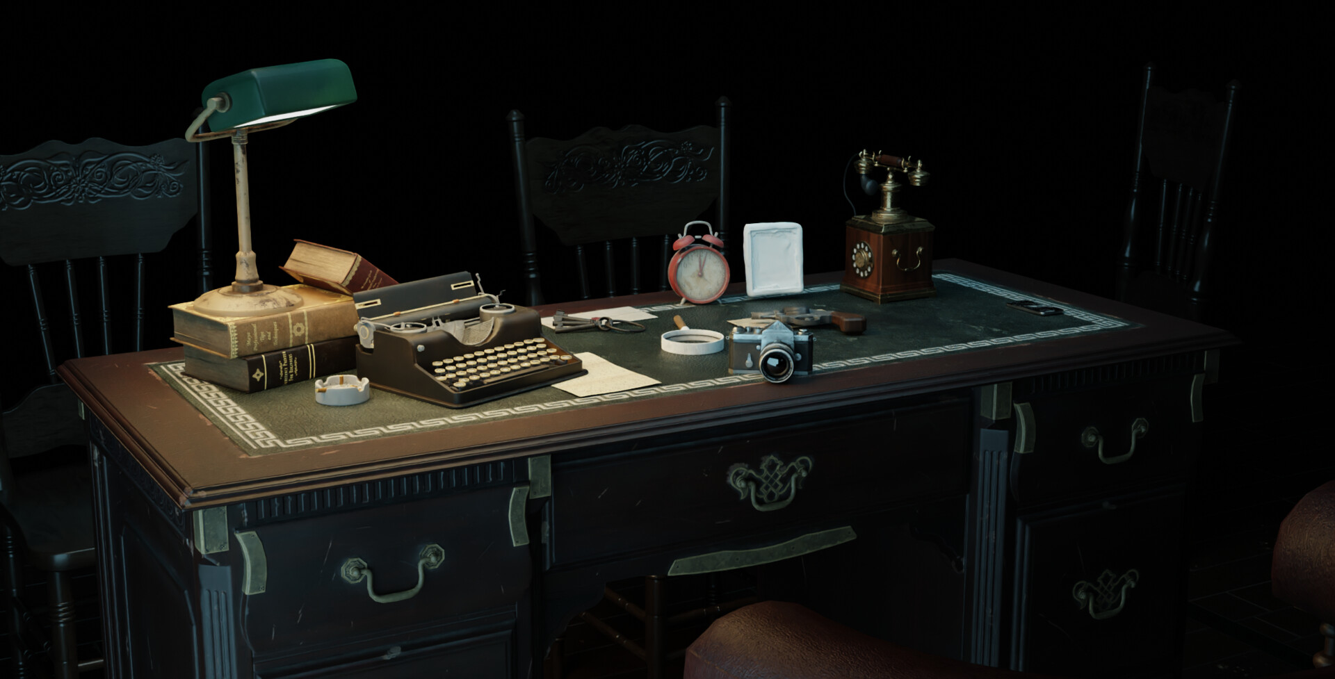 ArtStation - Investigation Room