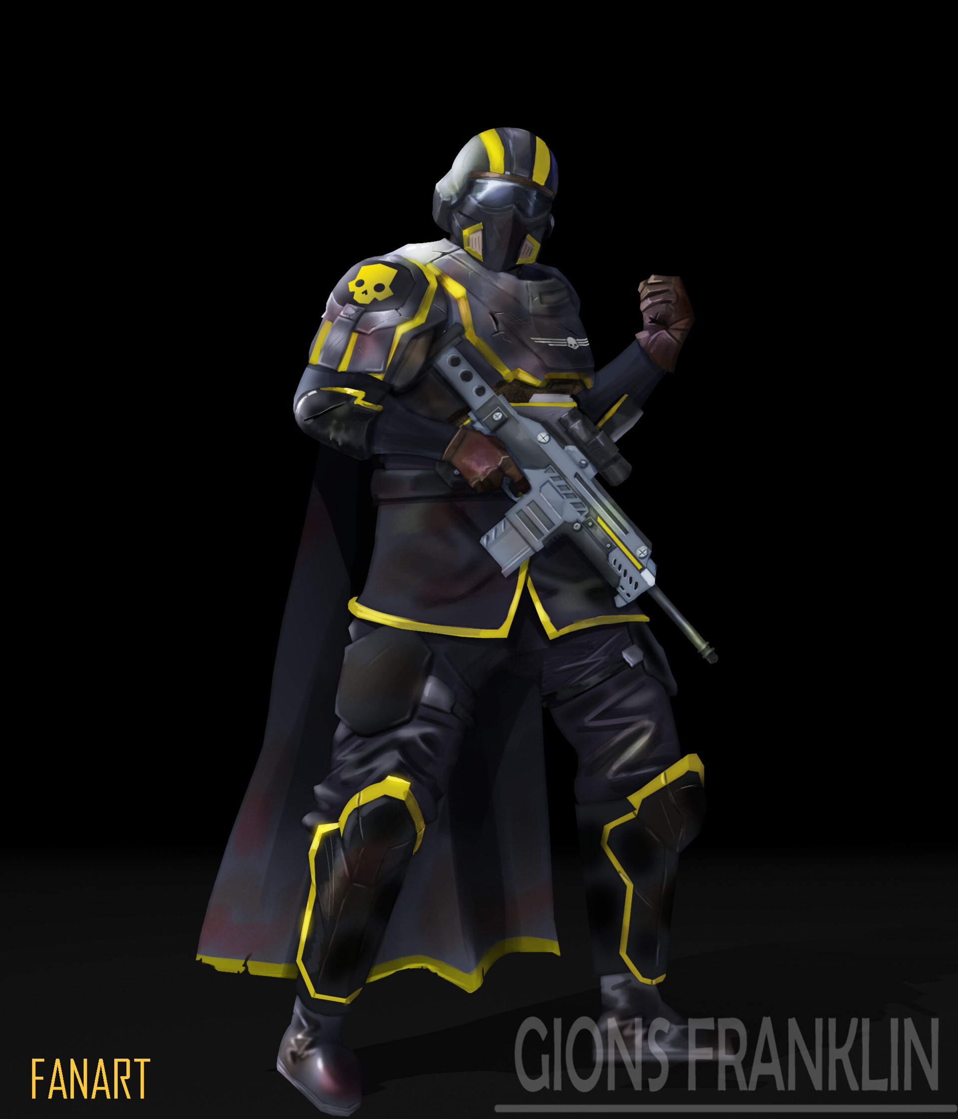 ArtStation - HELLDIVERS 2 SOLDIER FANART