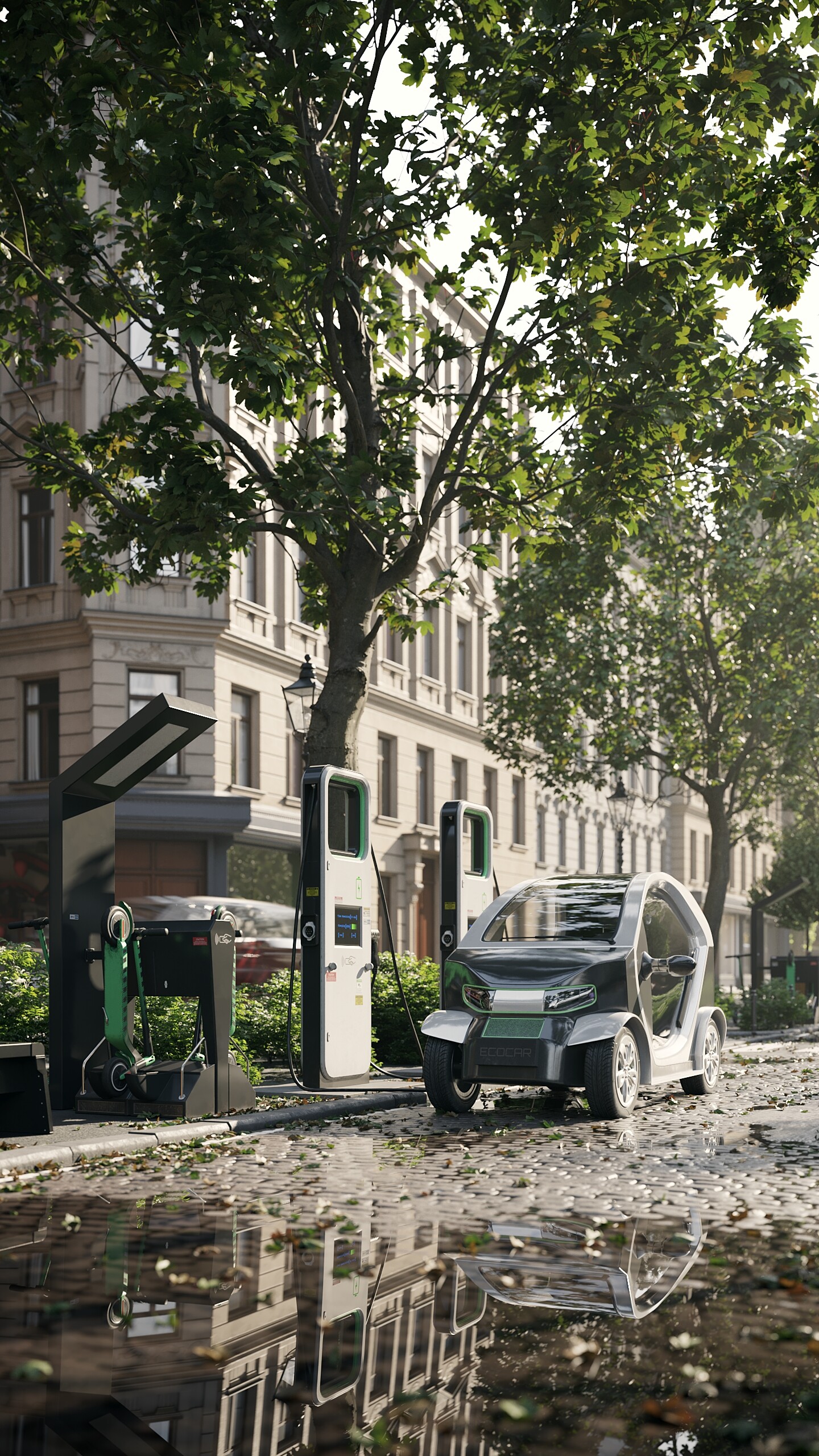 Evermotion Studio - Archmodels vol 285 - collection of eco props