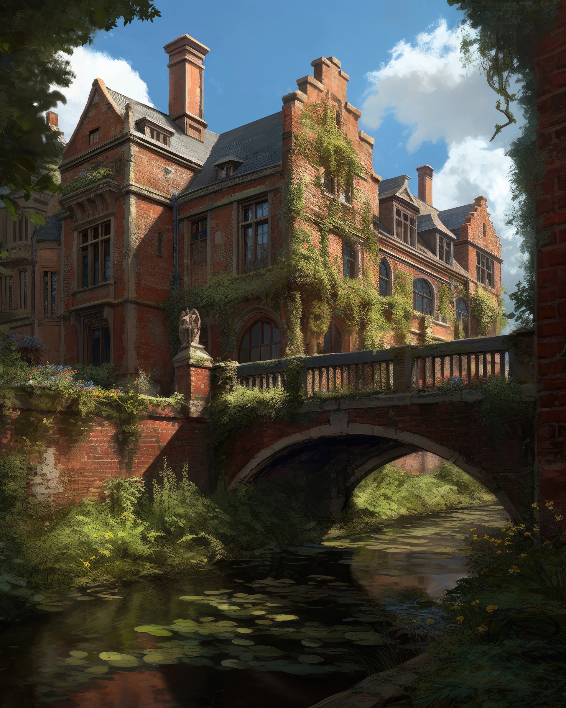 ArtStation - Riverside Manor