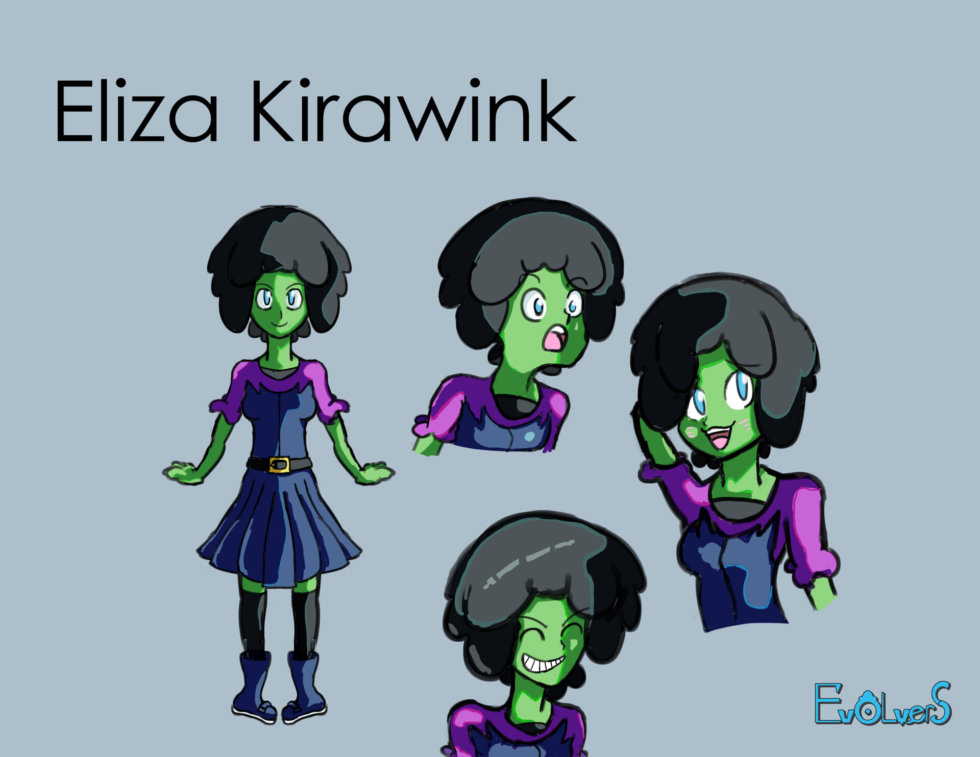 ArtStation - Eliza Kirawink (Original Character)