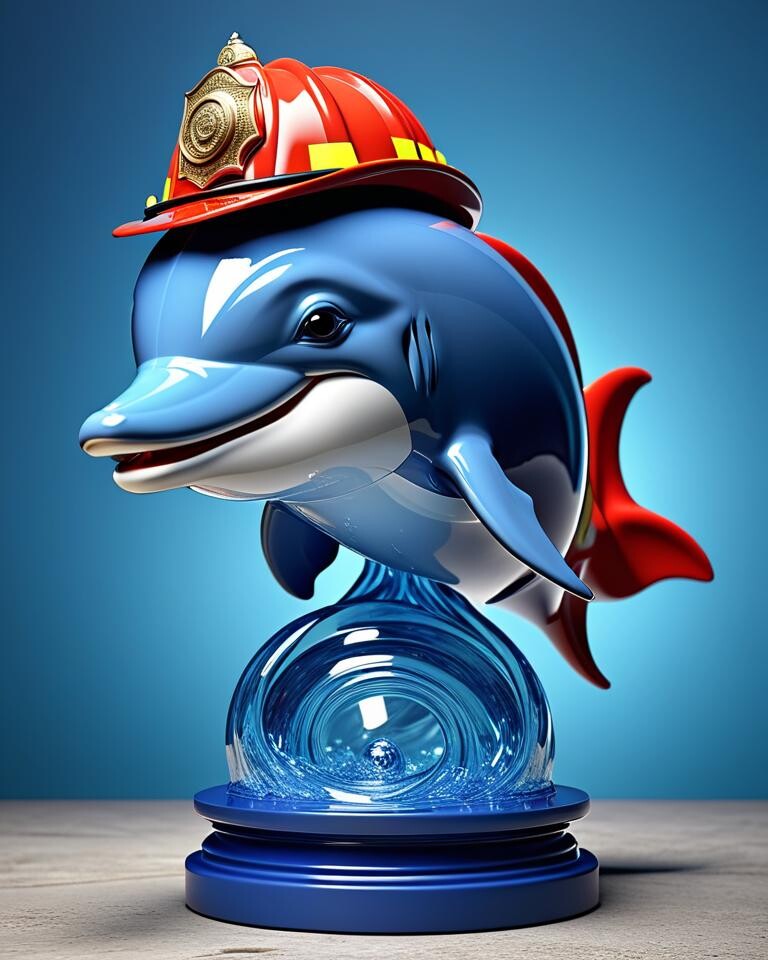 ArtStation - Surfs up Derek (Derek the dolphin))