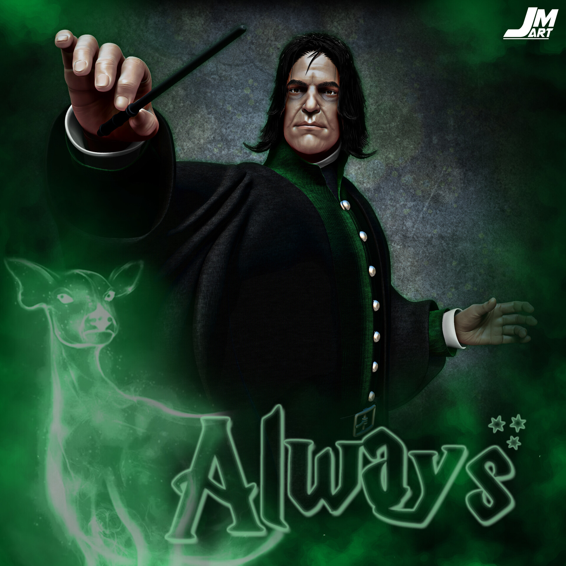 ArtStation - Professor Severus Snape