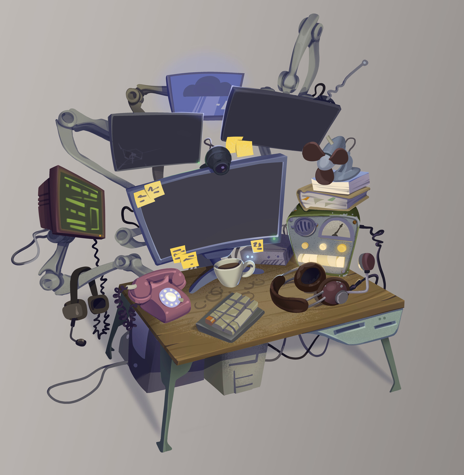 ArtStation - Prop design table