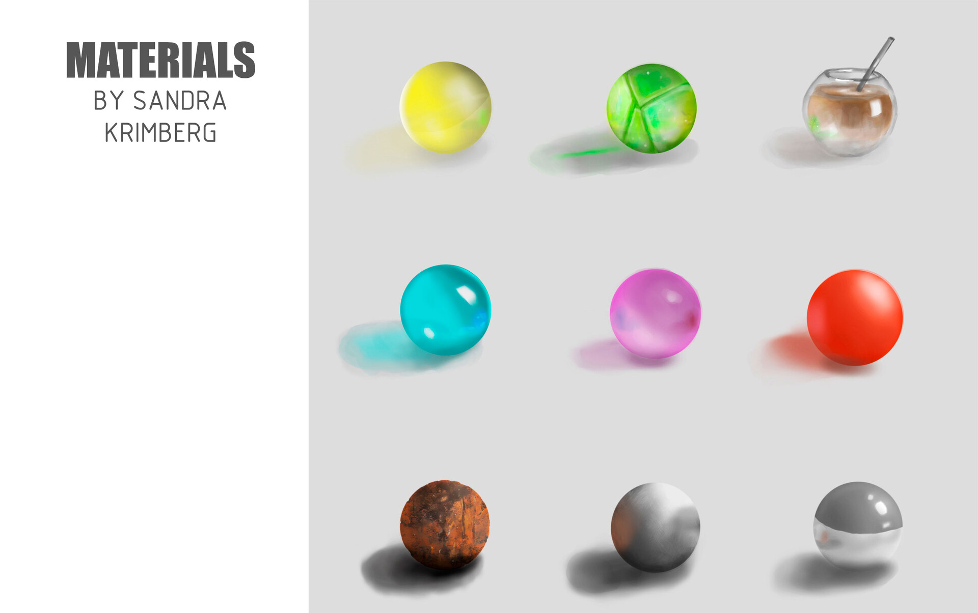 ArtStation - materials