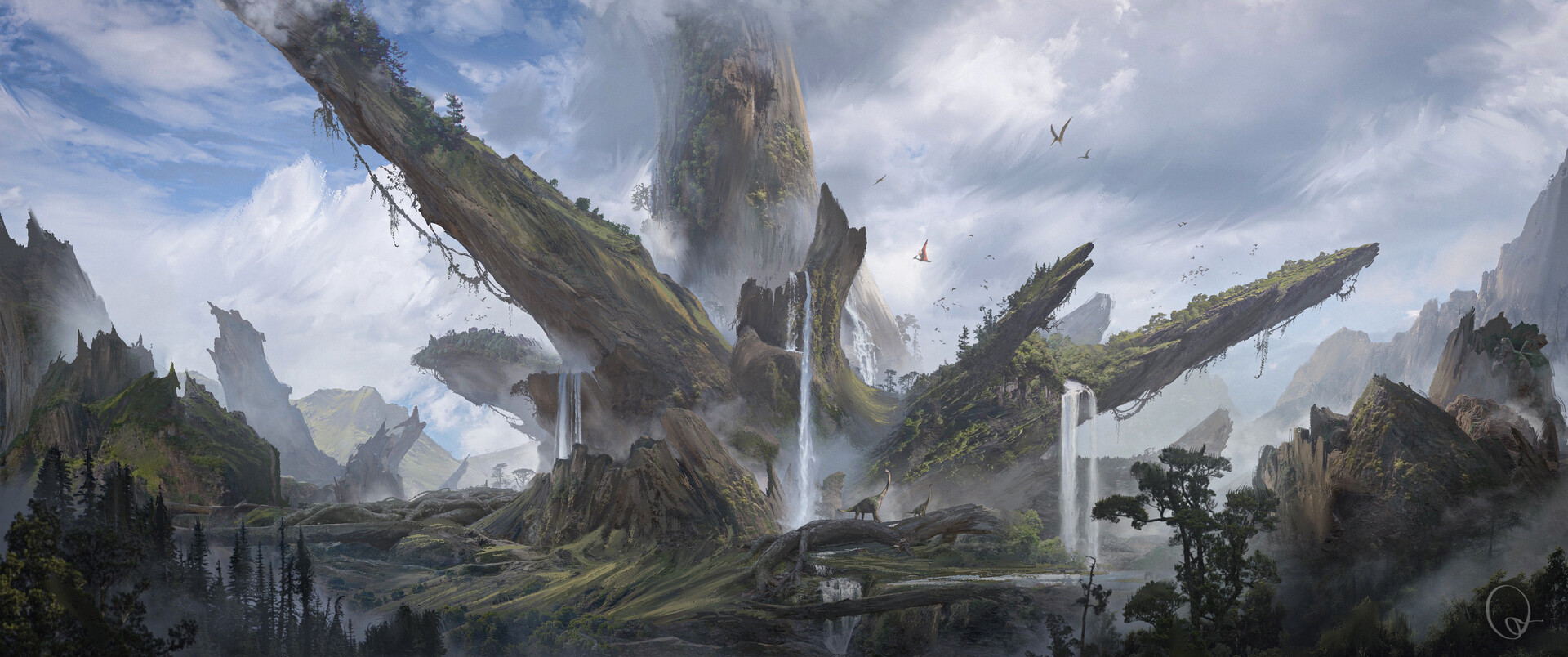 ArtStation - Giant tree