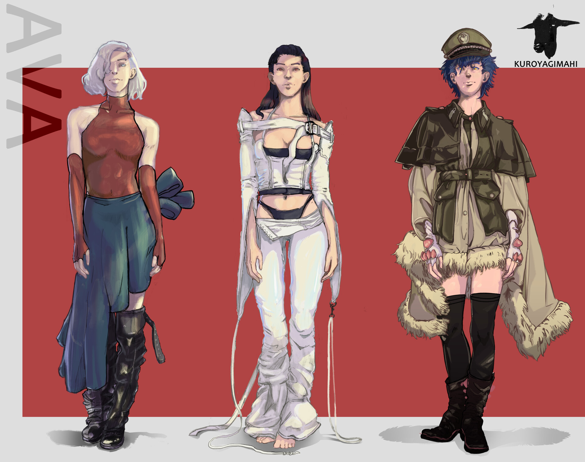 ArtStation - Ava Character Design, 2024