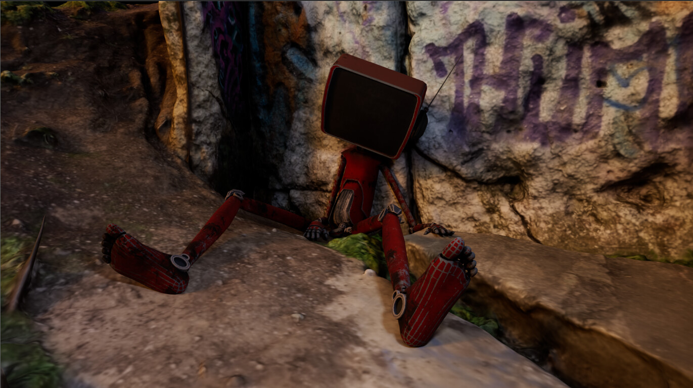 ArtStation - Broken Down_Robot