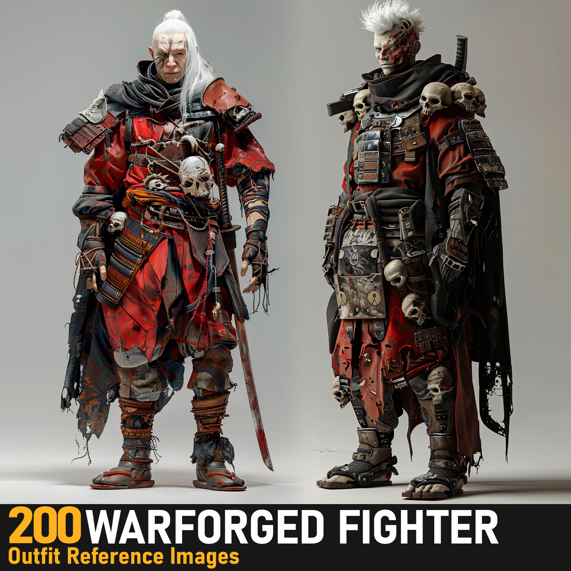 ArtStation - Warforged Fighter|4K Reference Images