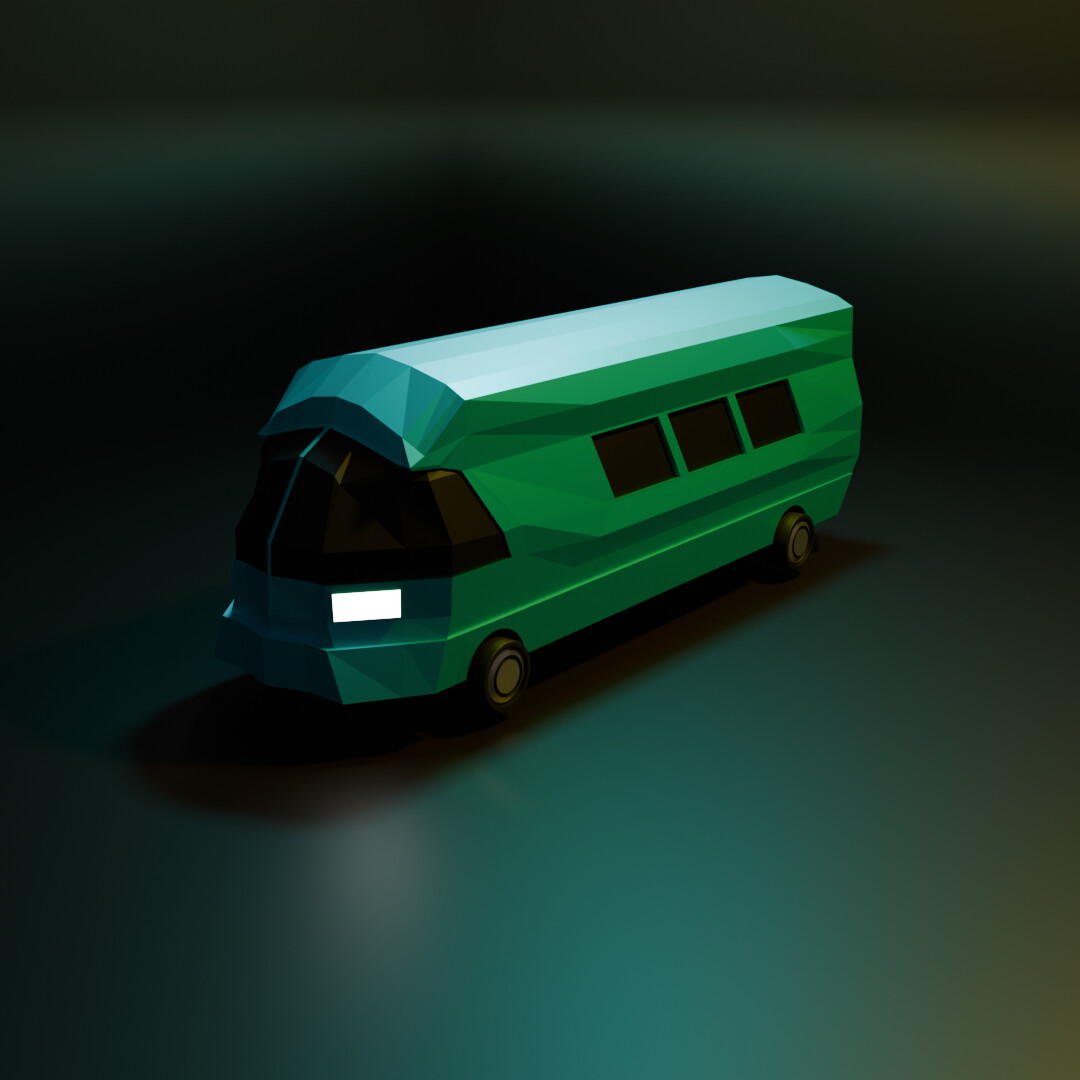 ArtStation - Bus